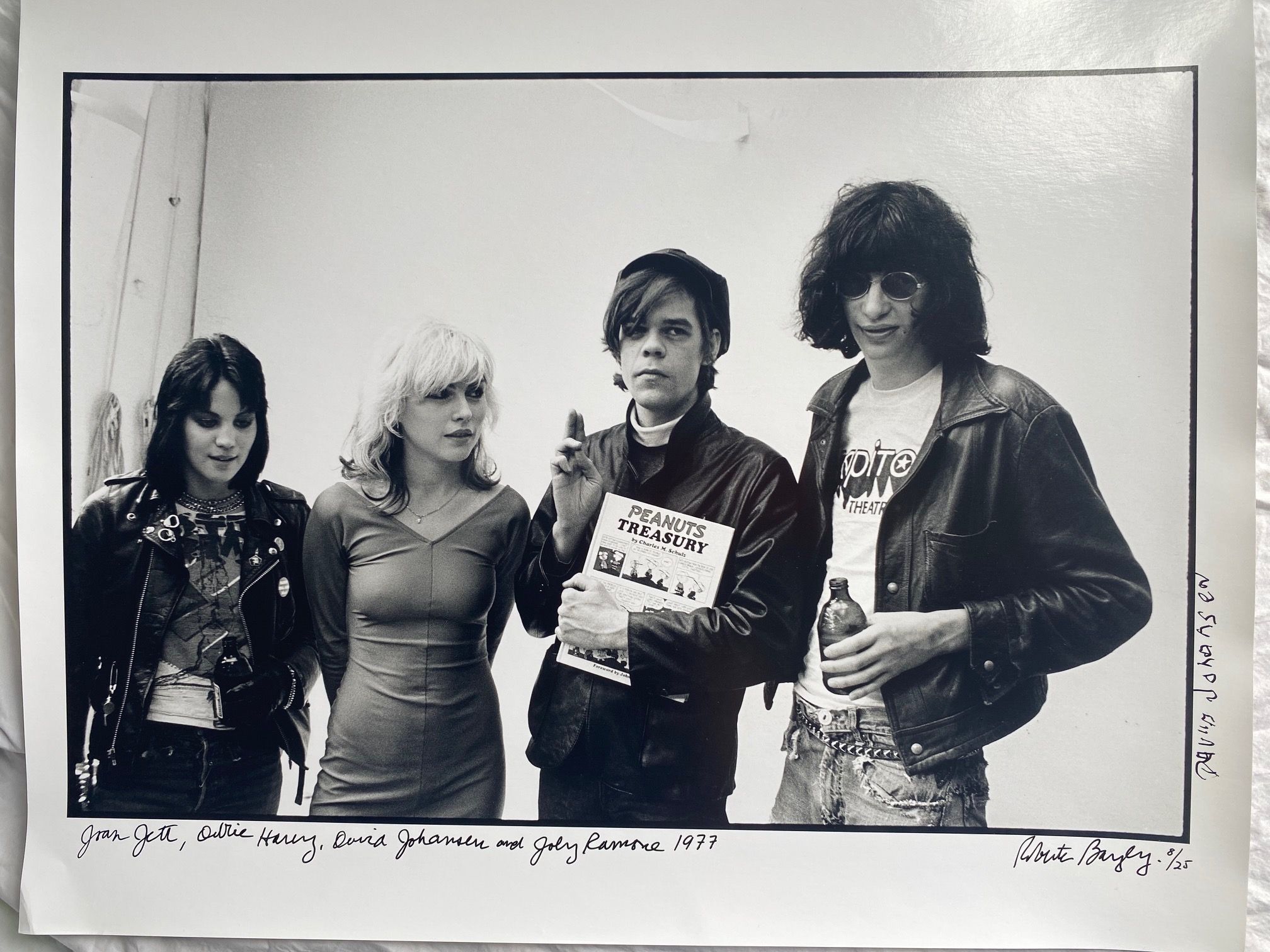 Debbie Harry & David Johansen Punk Wedding 1977 SIGNED by Debbie Harry ...