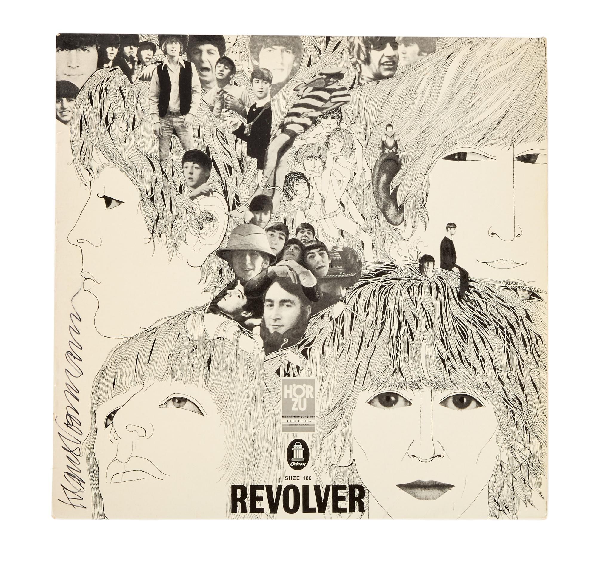 The Beatles | Klaus Voormann Signed "Revolver" Record Album