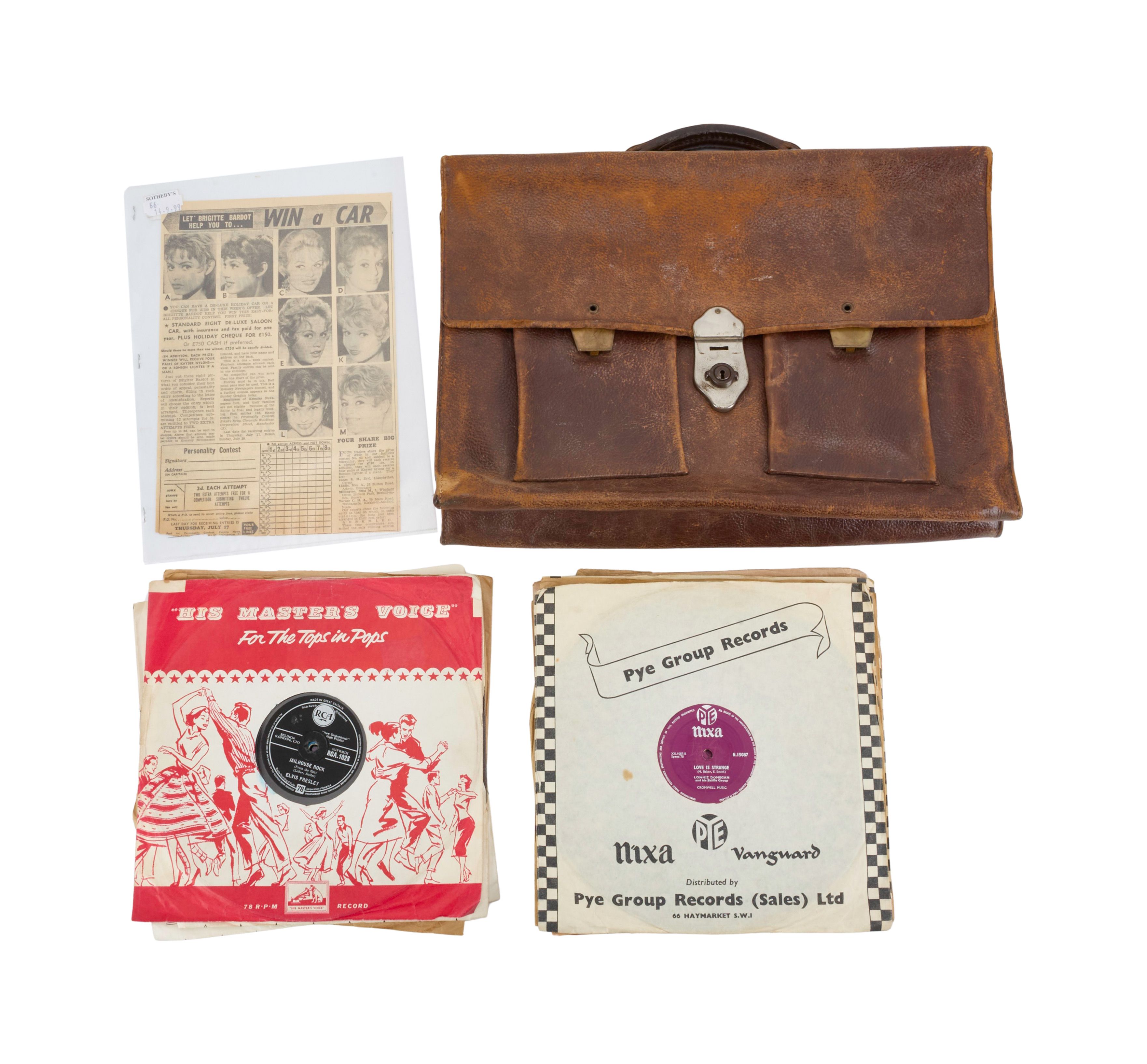 The Julian Lennon Collection | John Lennon Personally Owned Brown ...