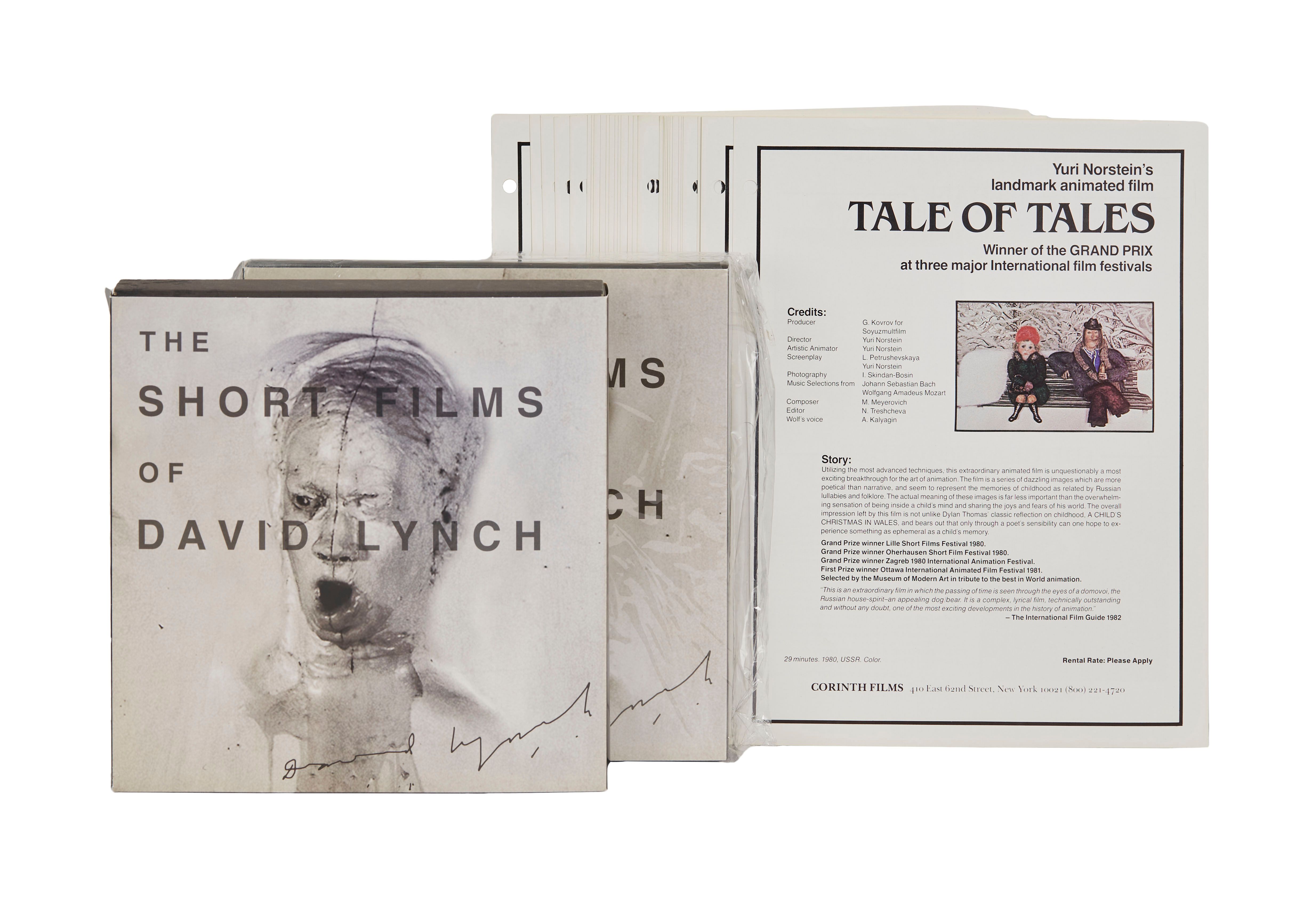 David Lynch | "The Short Films of David Lynch" DVD Box Set and Vintage ...