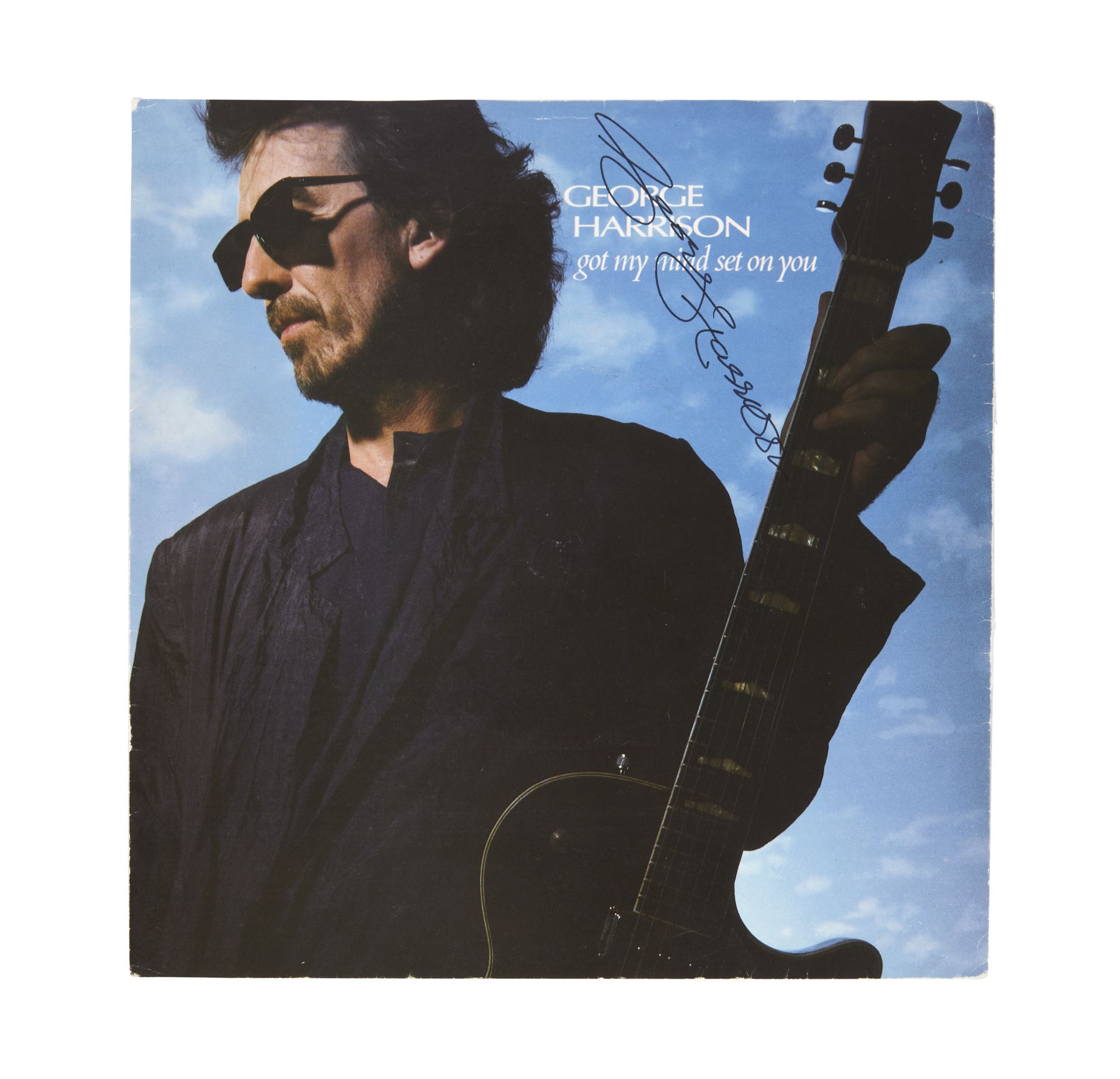 George Harrison | Signed "Got My Mind Set on You" Record Single Sleeve