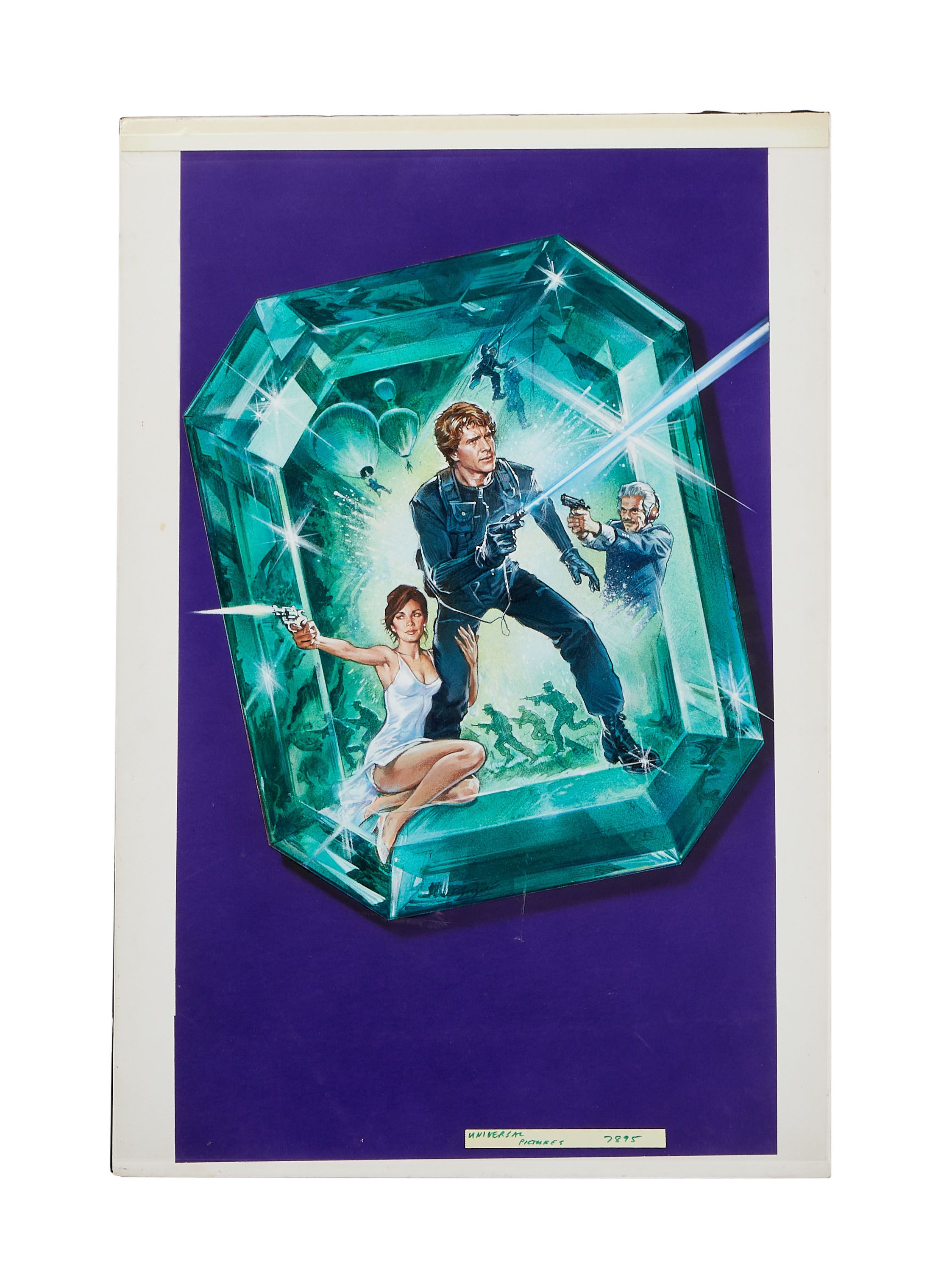 Green Ice | Dan Goozee Signed Original Poster Concept Art