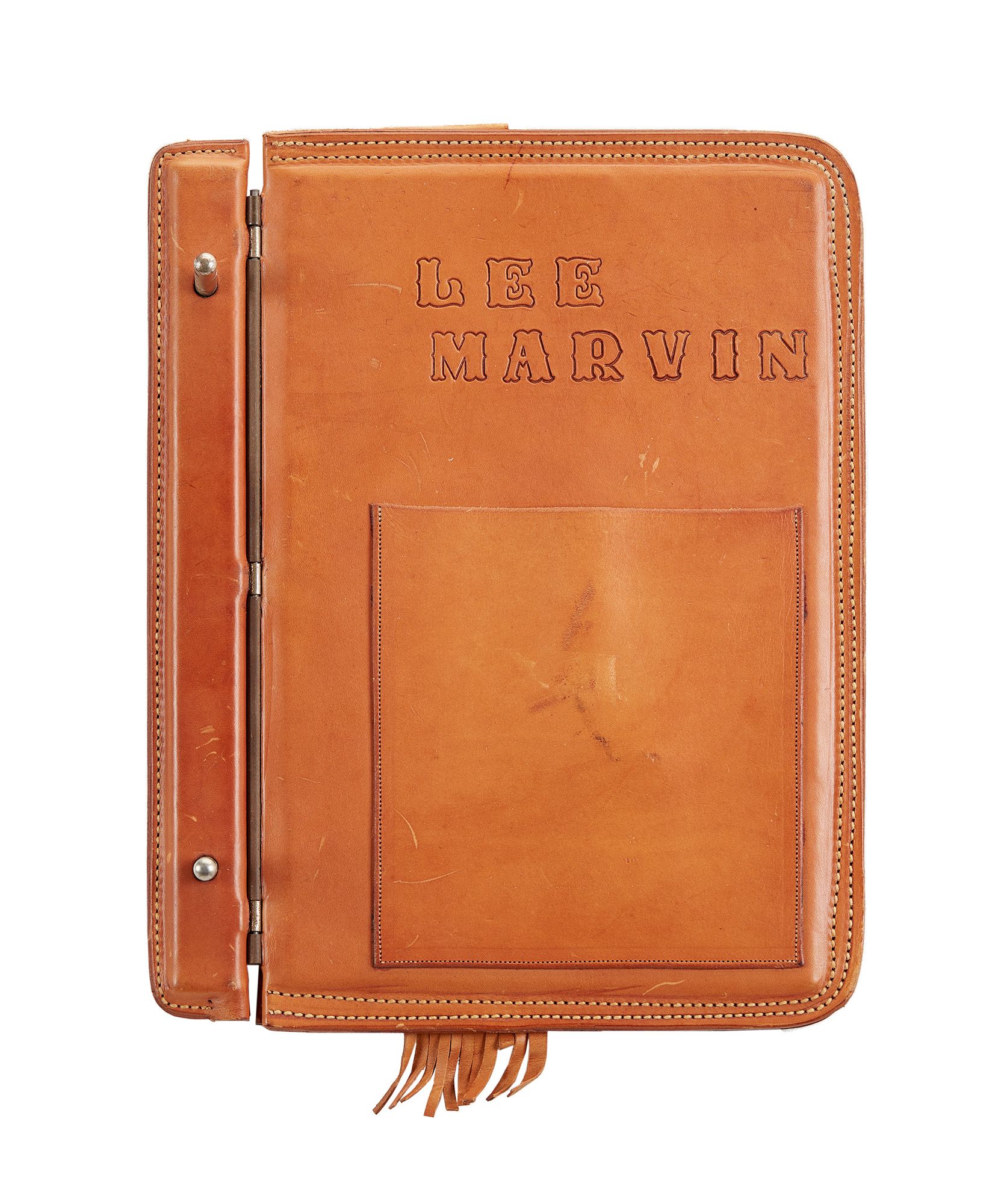Lee Marvin | Personalized Leather Script Holder