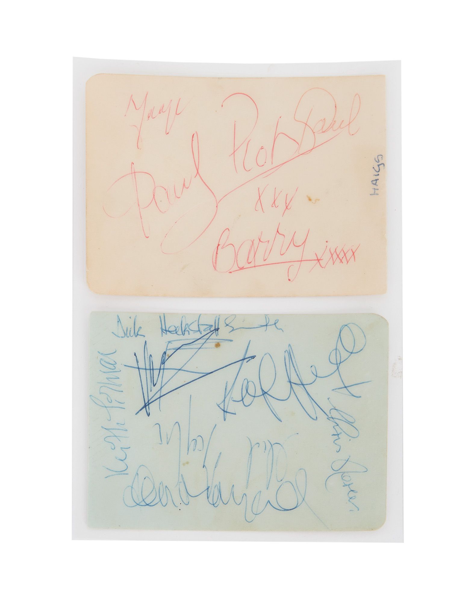The Jimi Hendrix Experience | 1968 Filmore East Band Signed Cut Pages