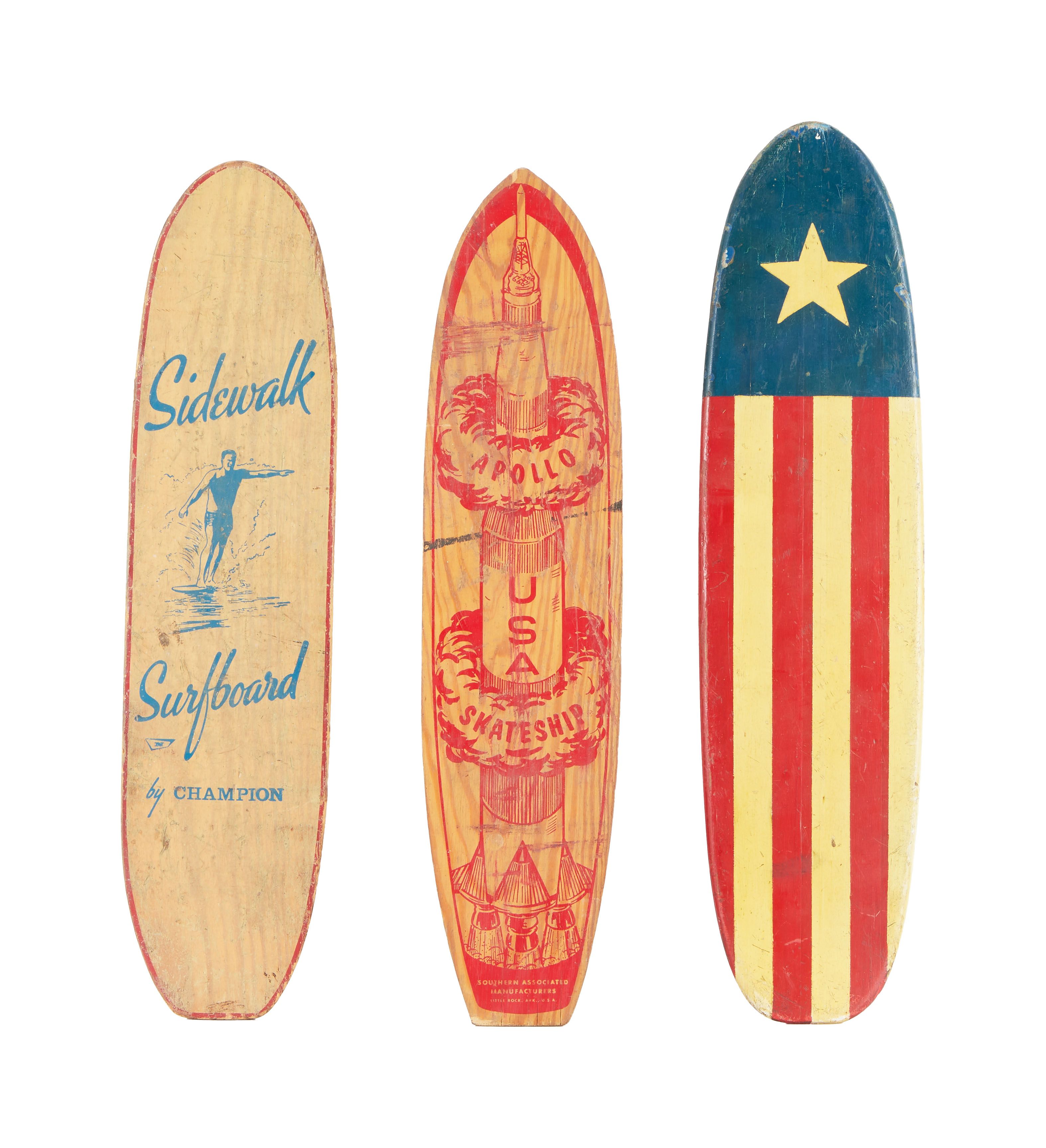Vintage 1960s Era Skateboards (3)