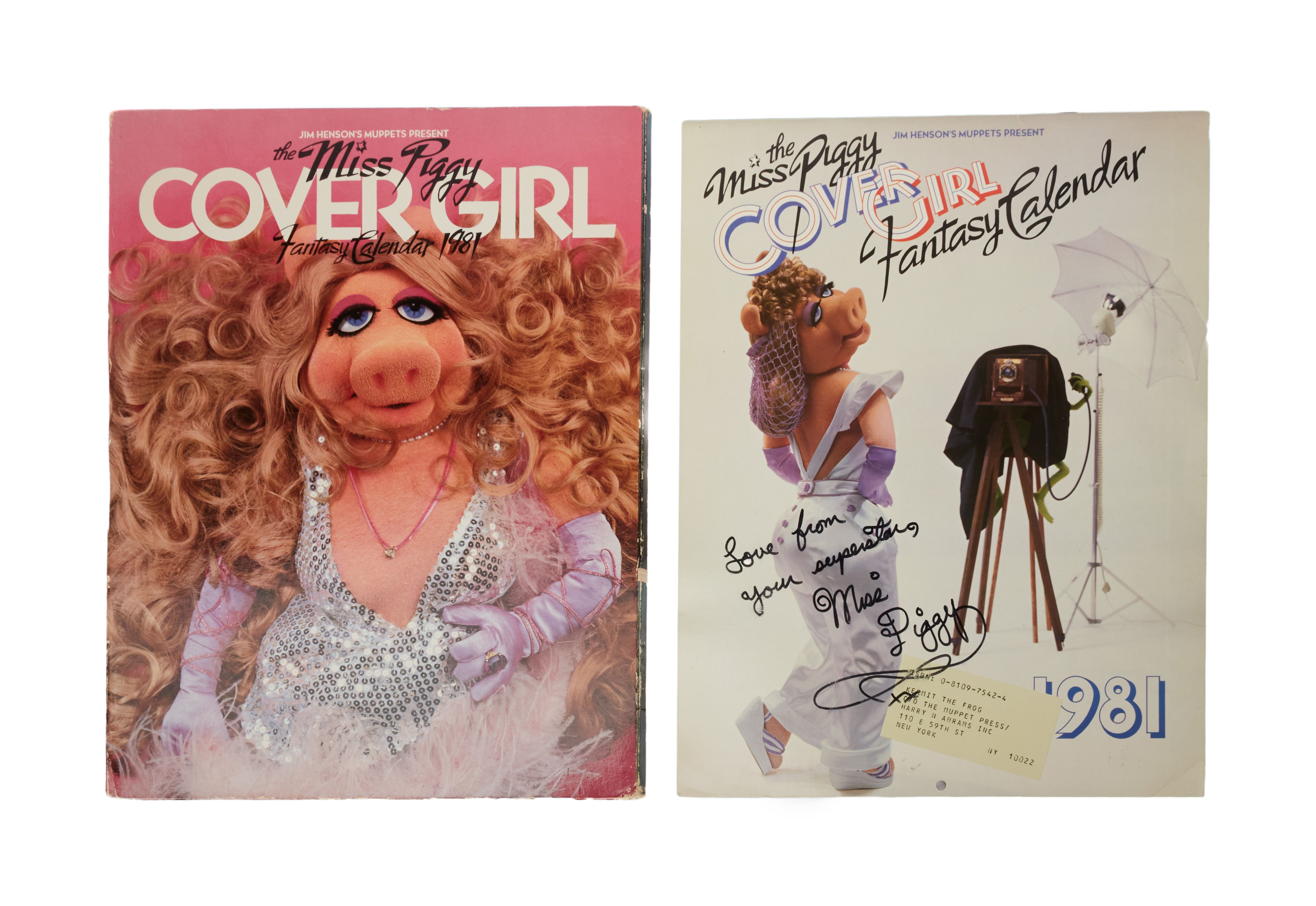 The Muppets | Miss Piggy - Signed "The Miss Piggy Cover Girl Fantasy ...