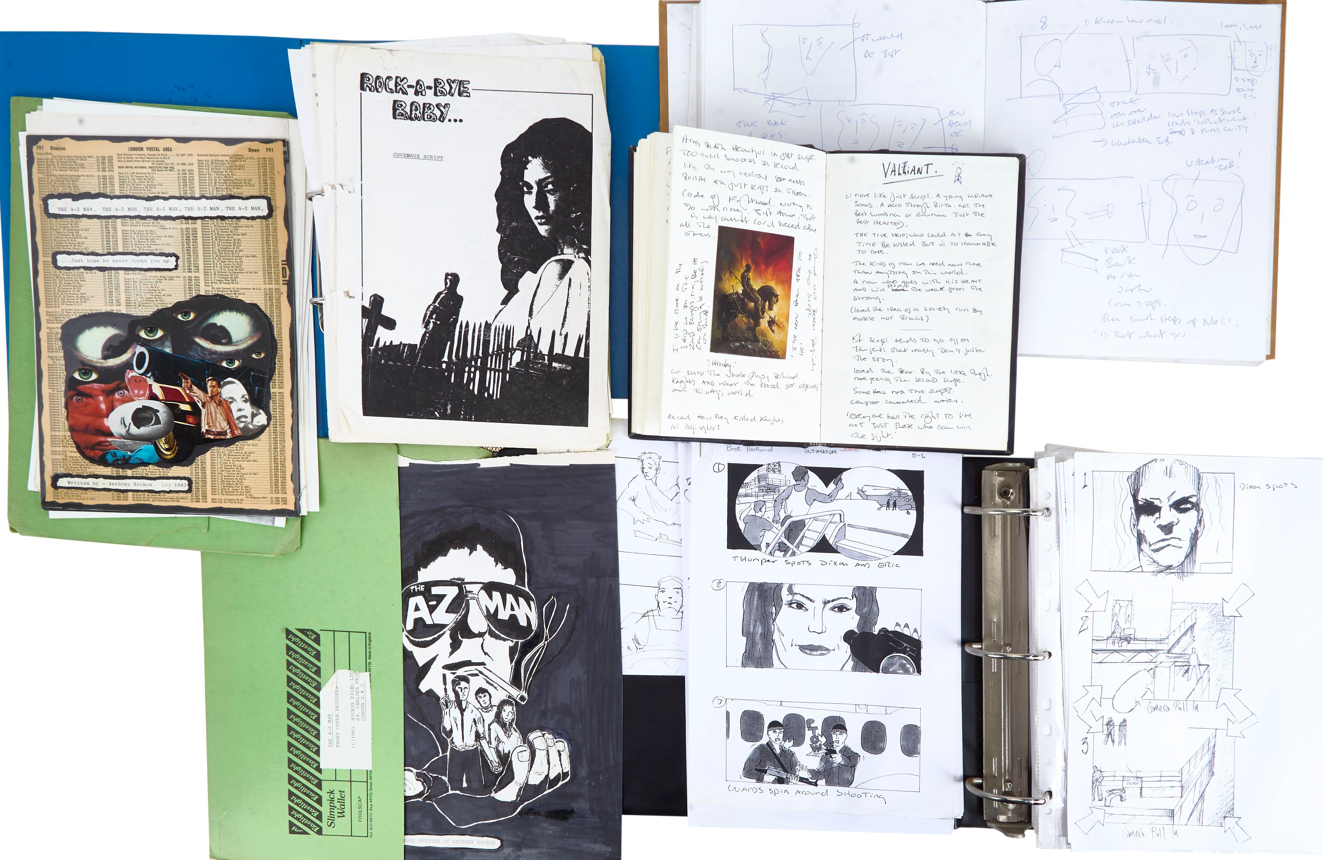 Anthony Hickox | Personal Journals and Storyboards