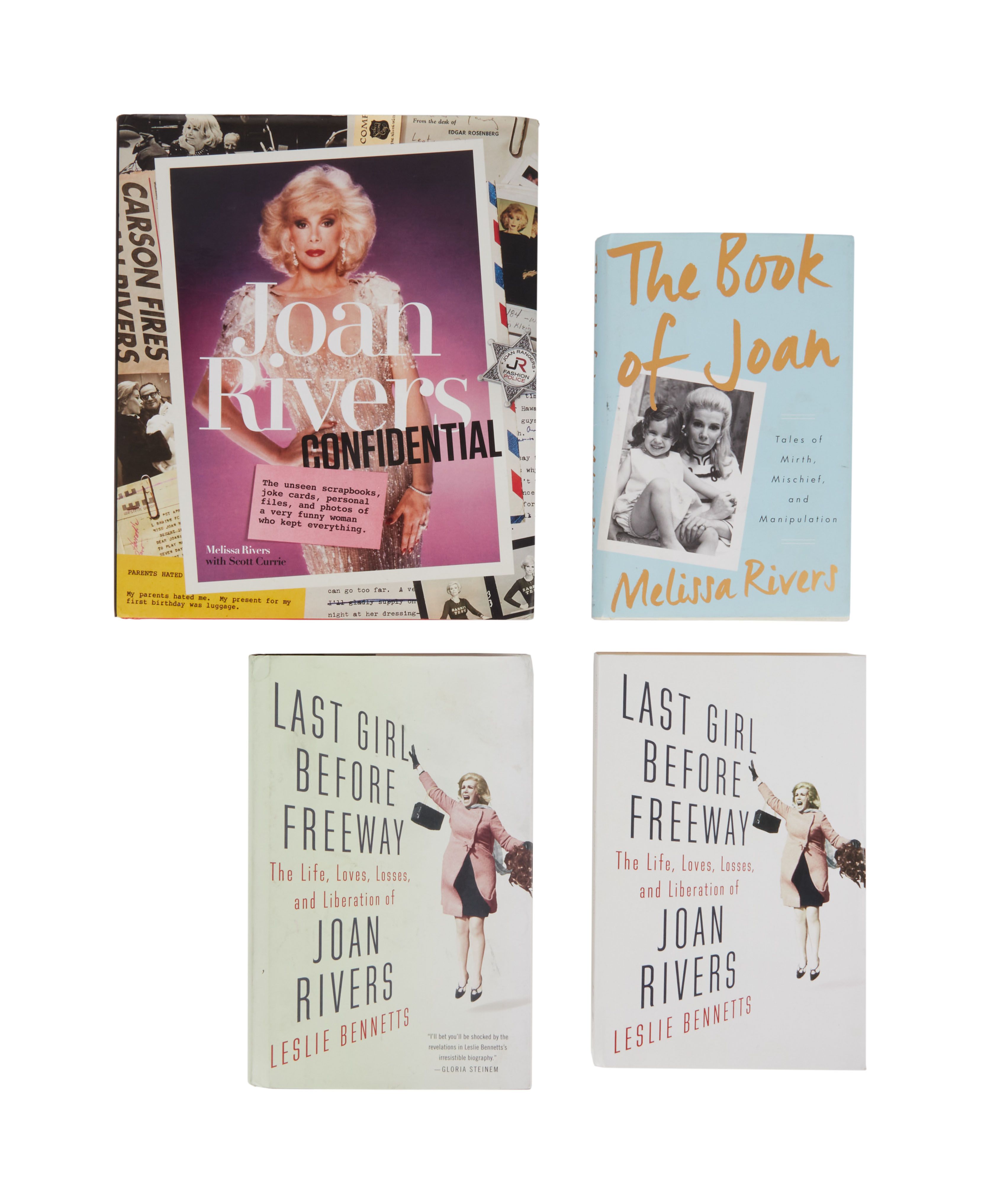 Larry King | 2000s Books About Joan Rivers with Some Signed By Melissa ...