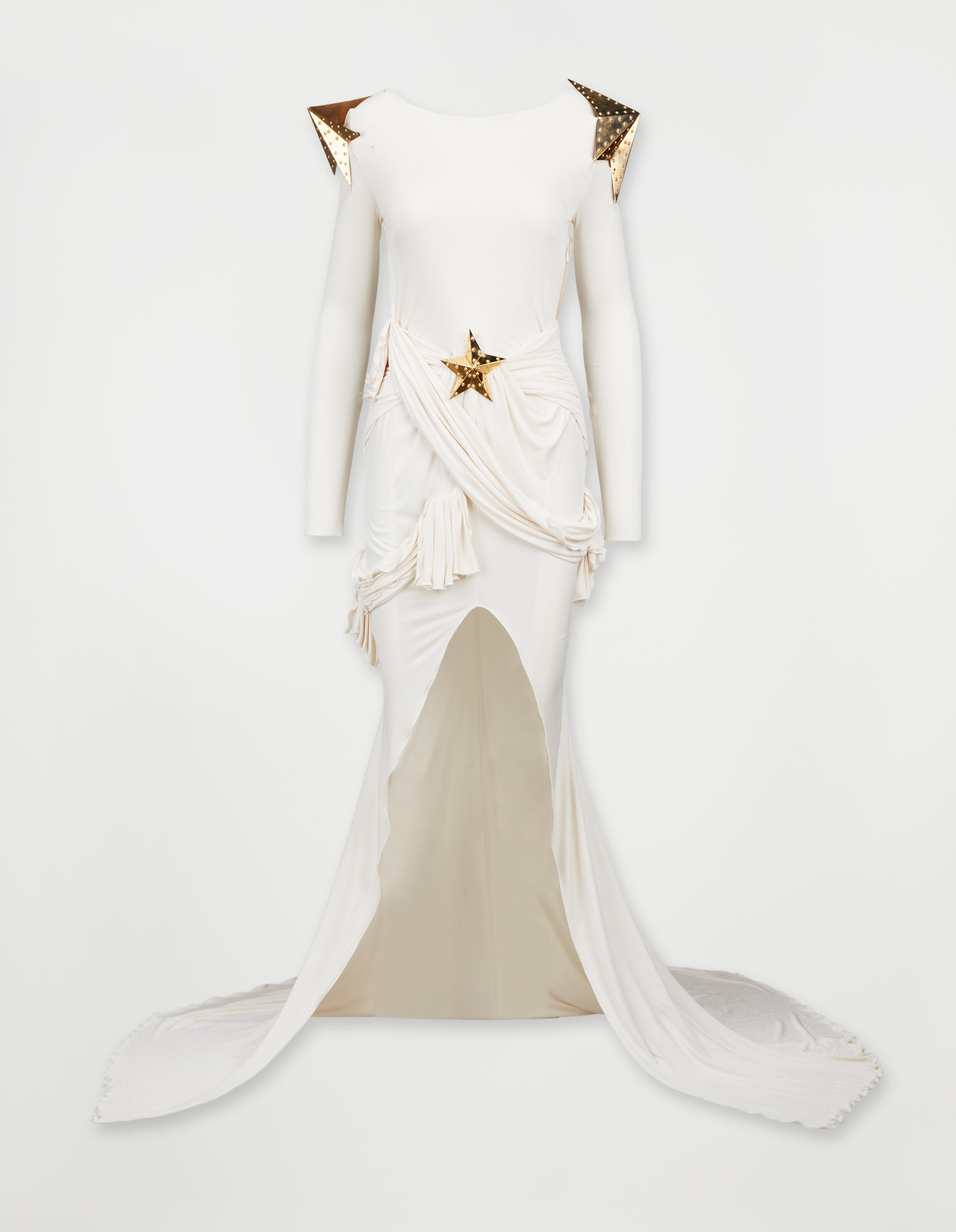 Lady Gaga | 2009 Frances Scognamiglio Silk Jersey Gown Worn on The ...