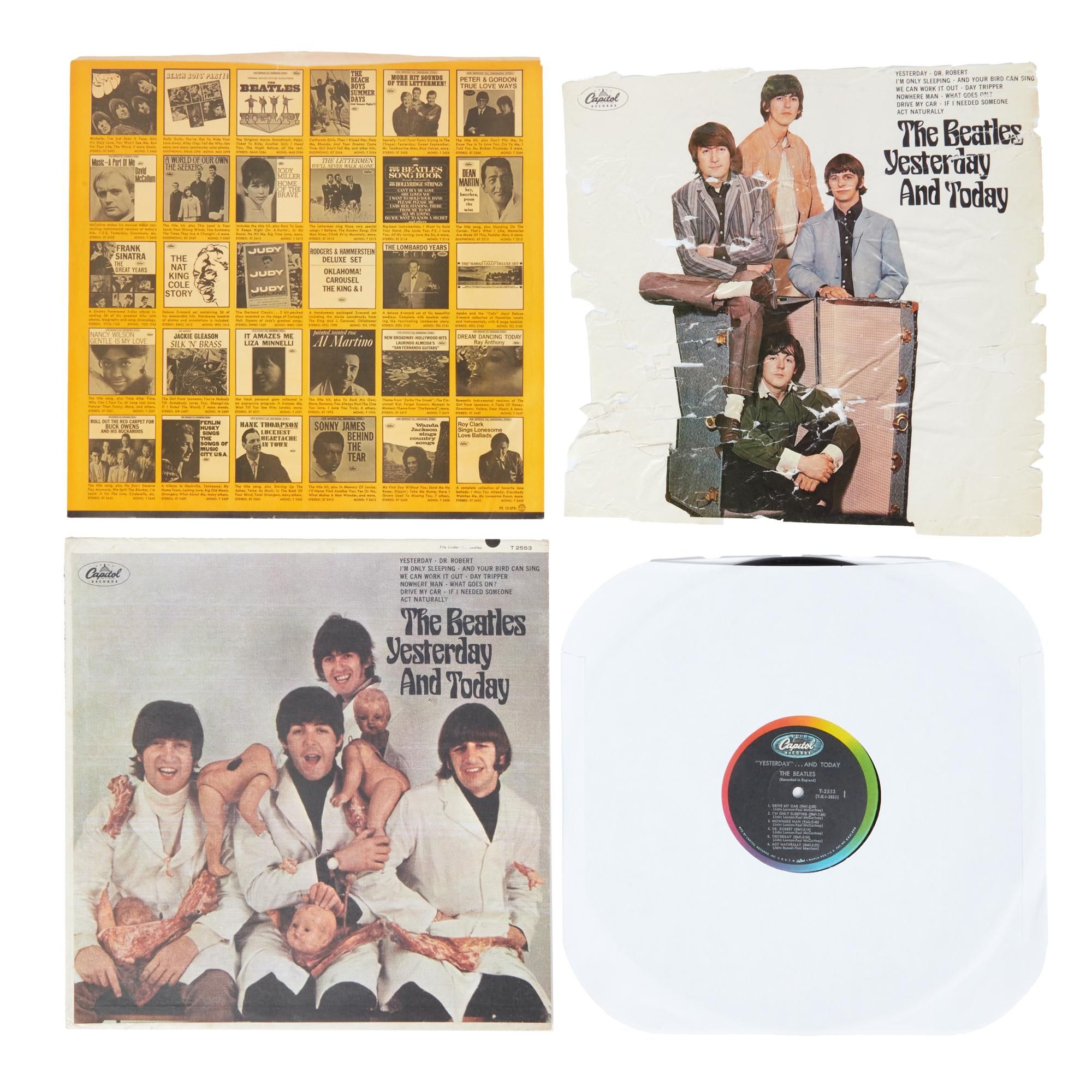 The Beatles | 1966 "Yesterday and Today" Butcher Record Album (Third ...