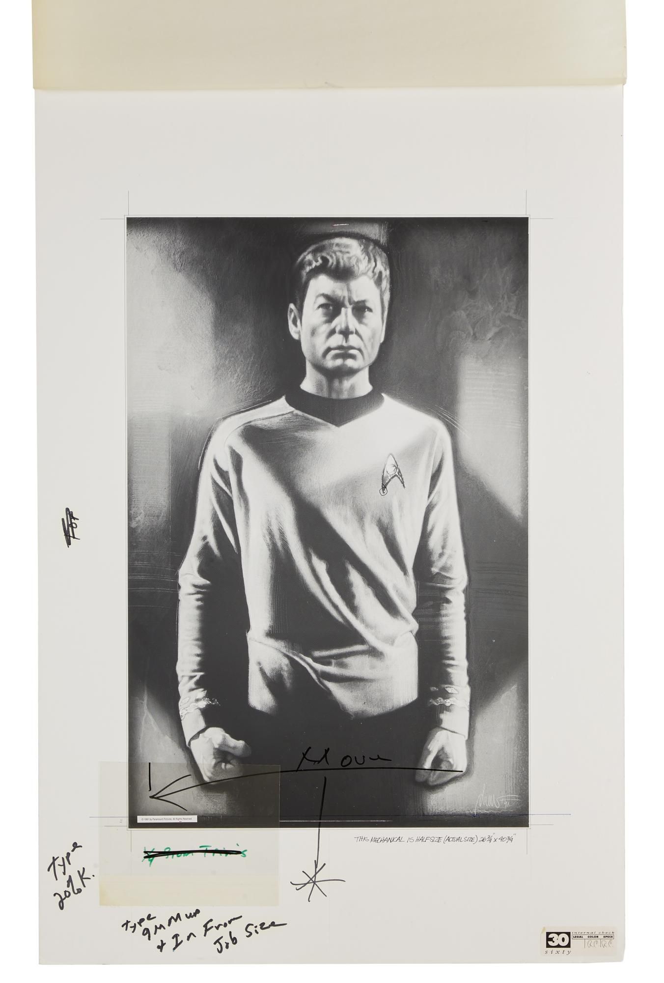 Star Trek VI: The Undiscovered Country | Original Leonard McCoy ...