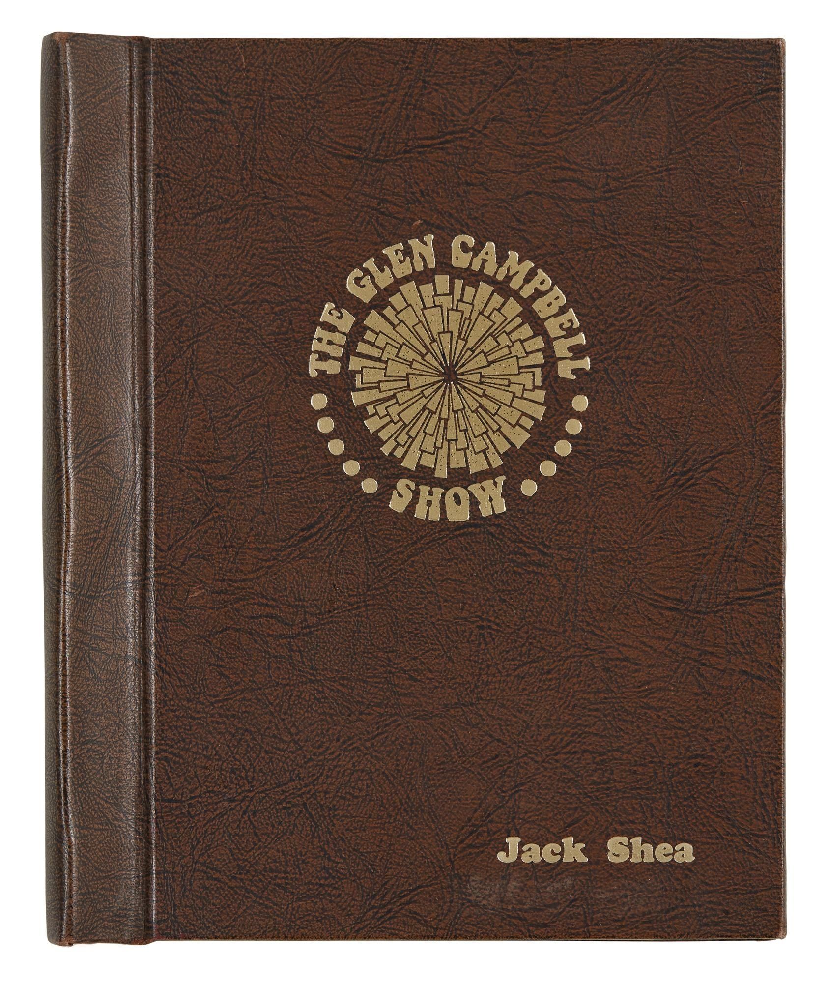 Glen Campbell | Circa 1969 Custom Script Holder from "The Glen Campbell ...