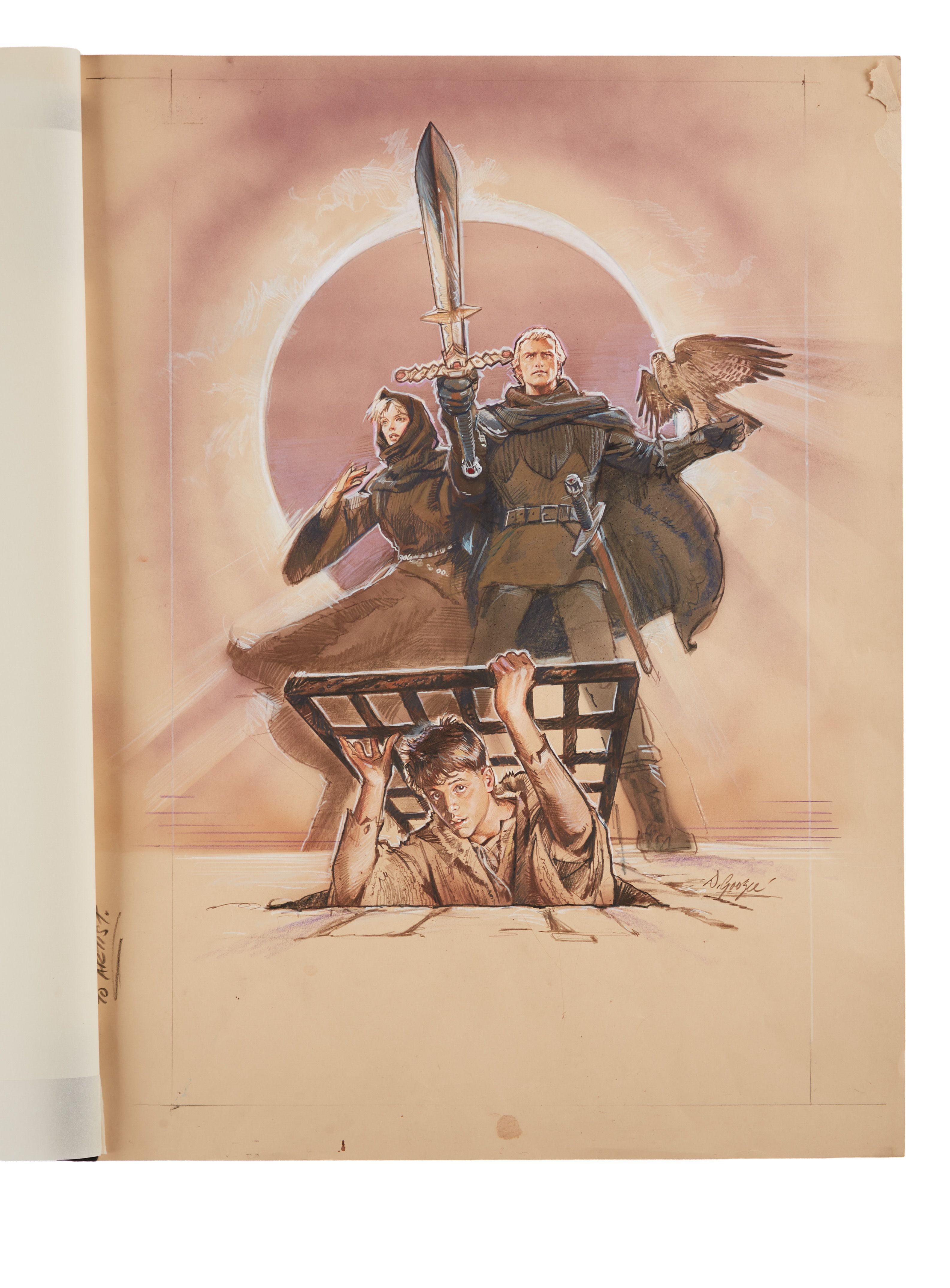 Ladyhawke | Preliminary Poster Design