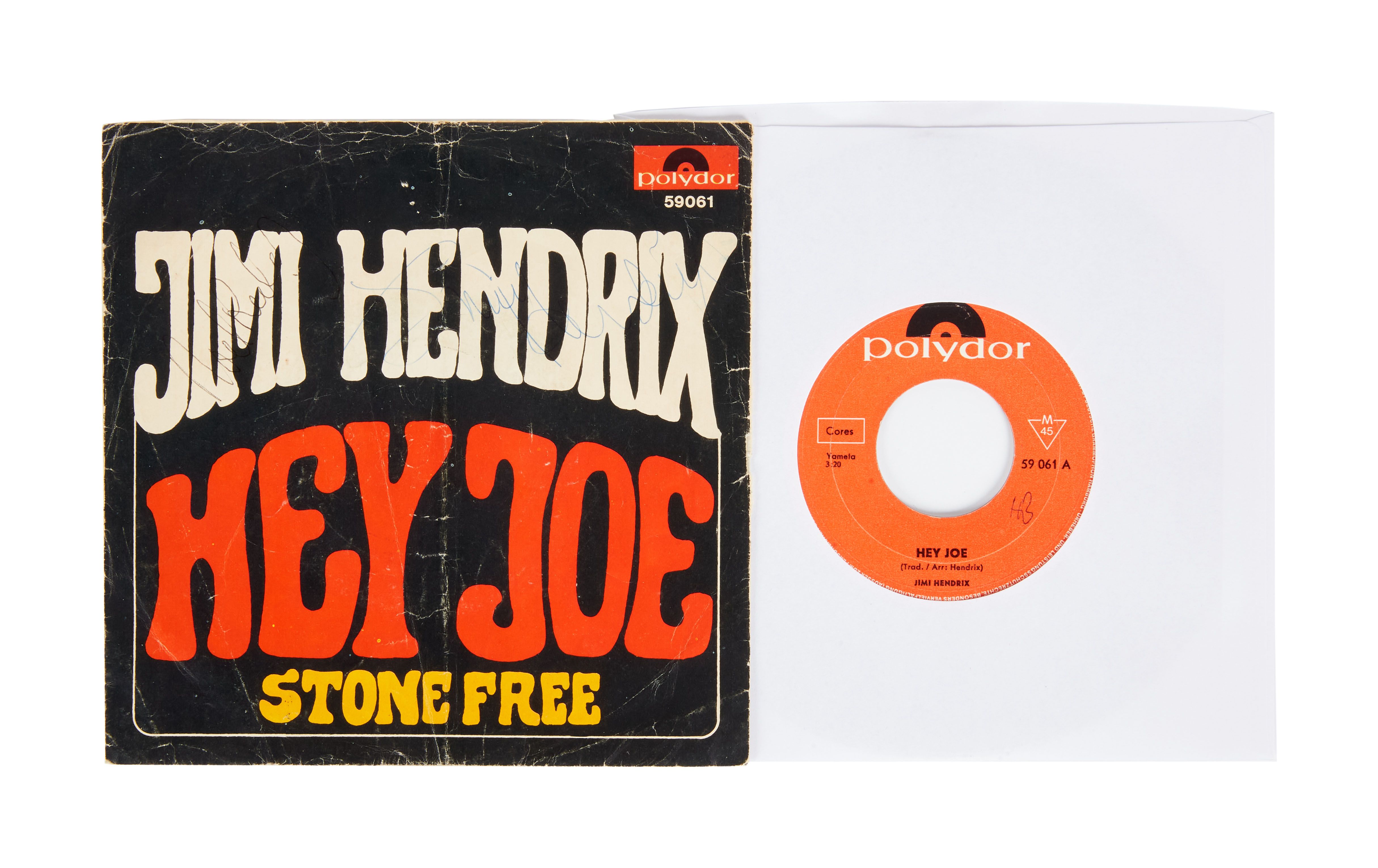 Jimi Hendrix | Signed 1967 "Hey Joe" Single Album