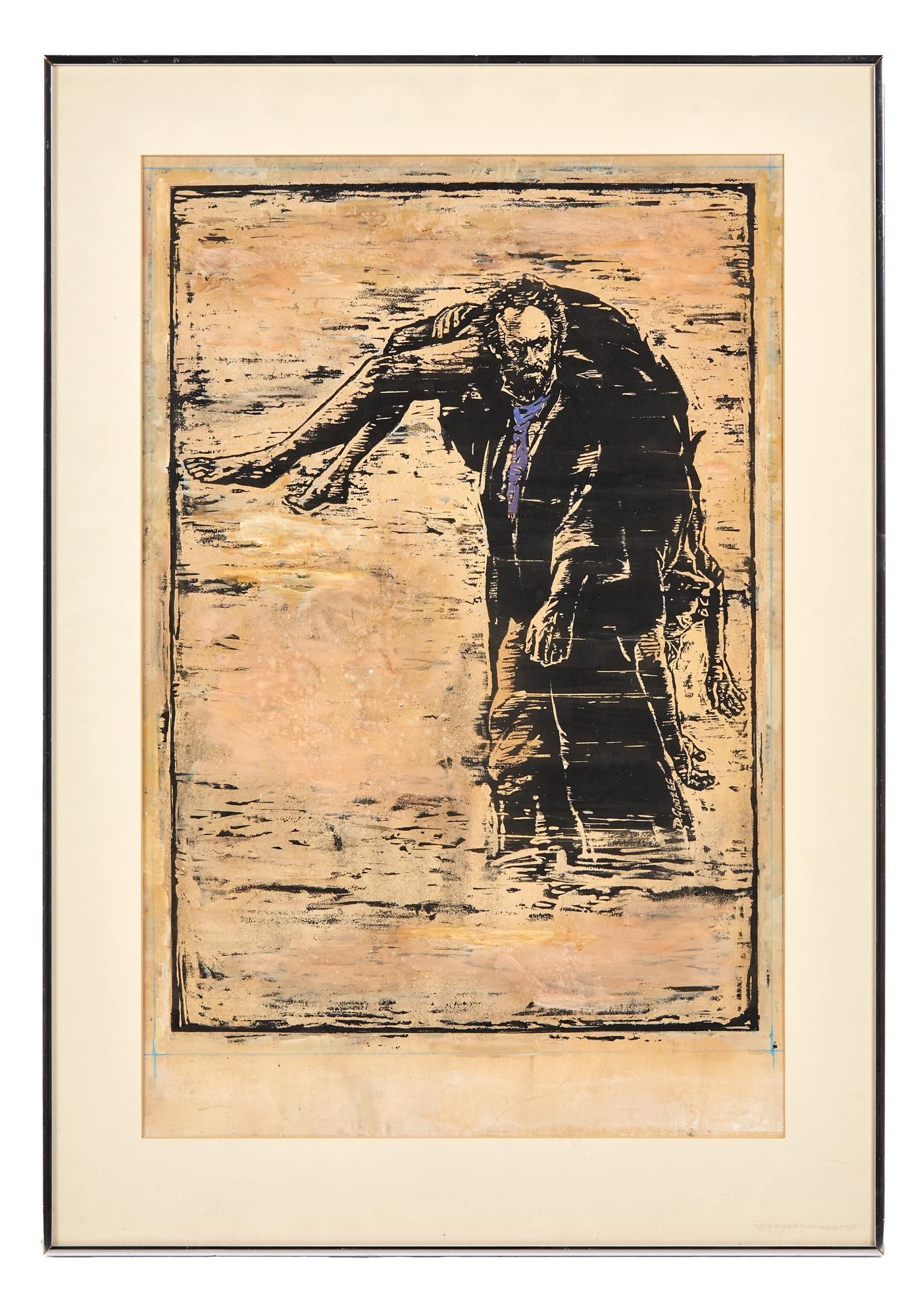 The Doctor and the Devils | Woodcut Artwork