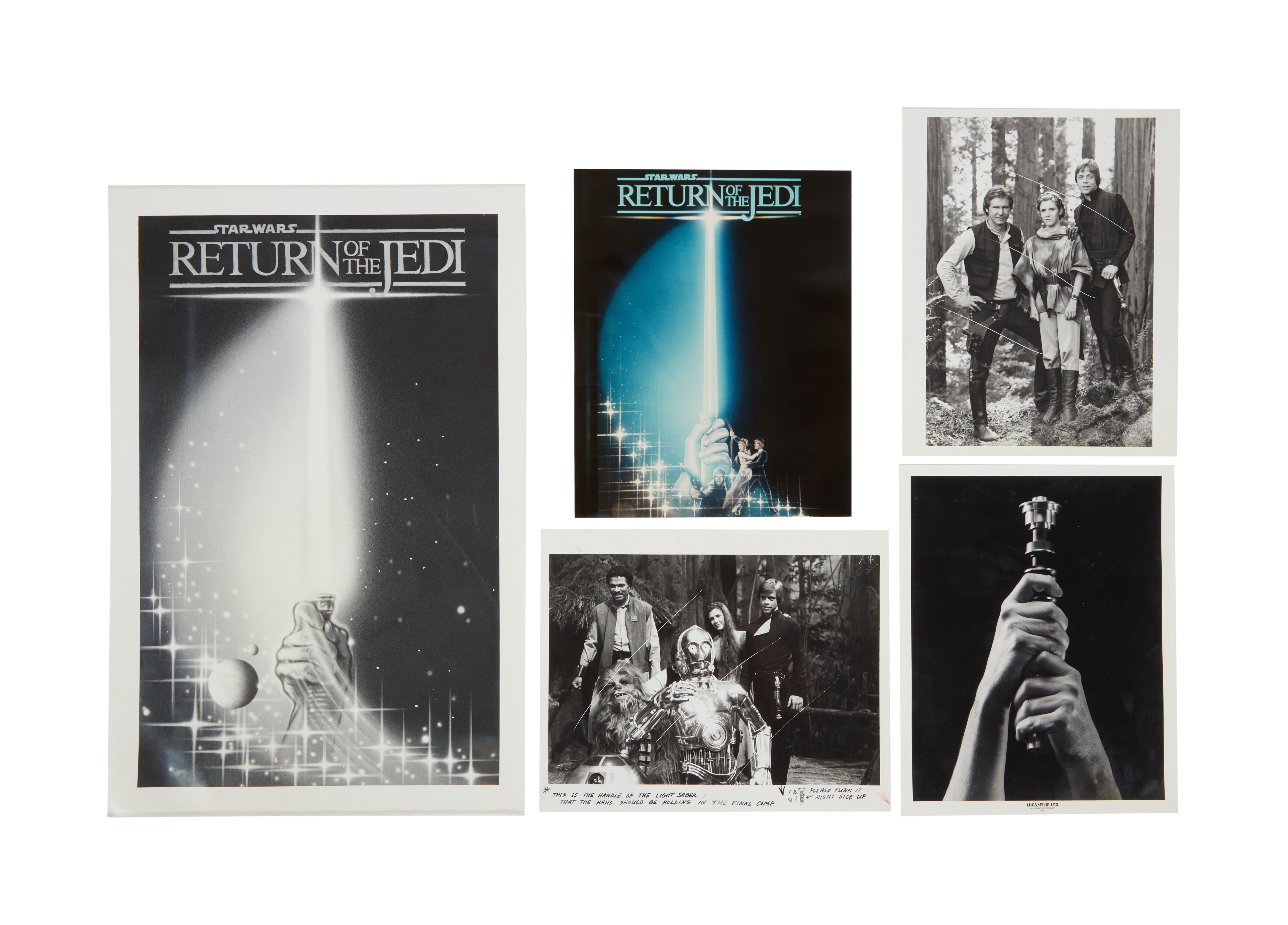 Star Wars: Return of the Jedi | "Lightsaber with Hands" Poster ...