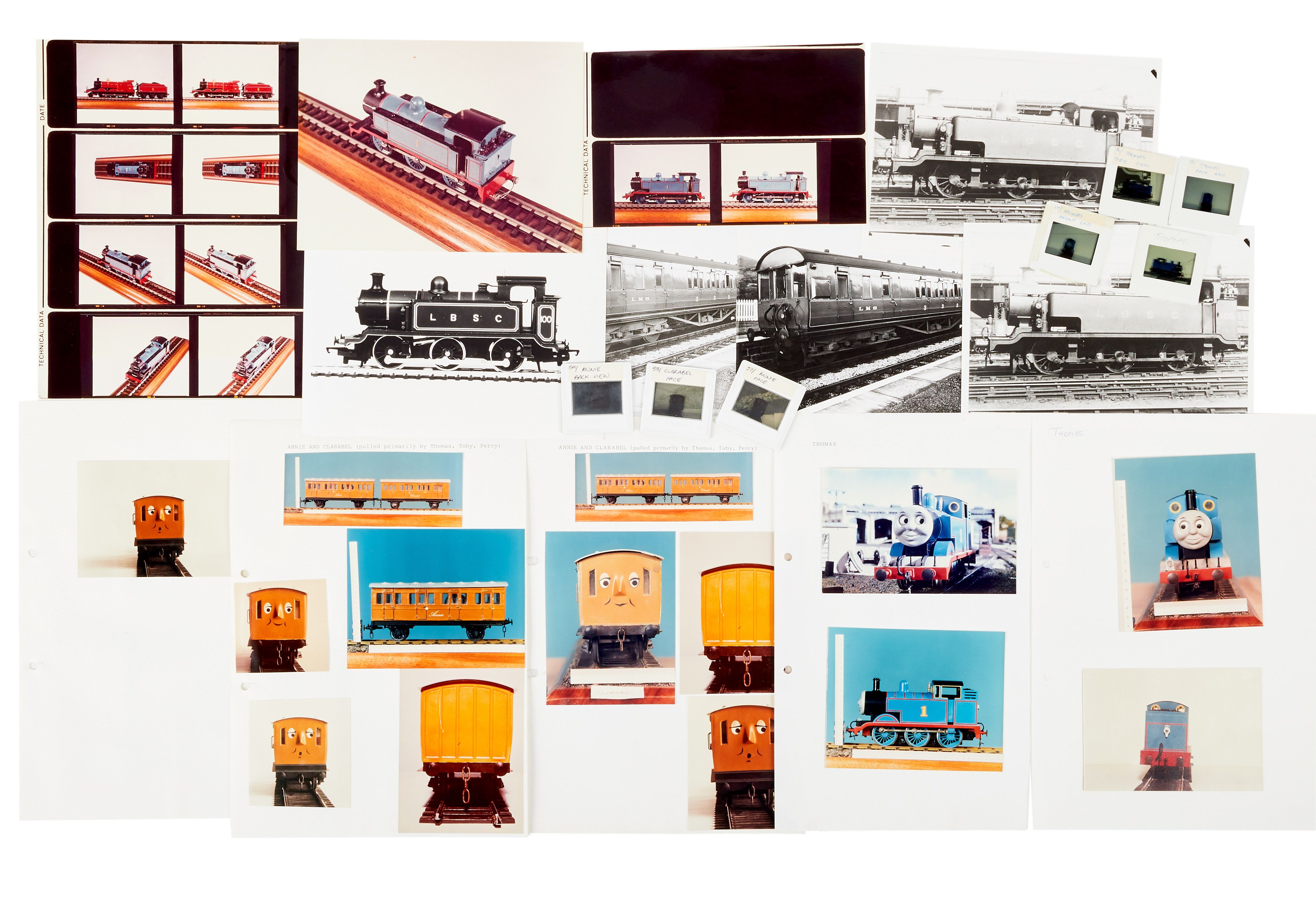 Thomas & Friends | Thomas, Annie, and Clarabel Reference Photos and Slides