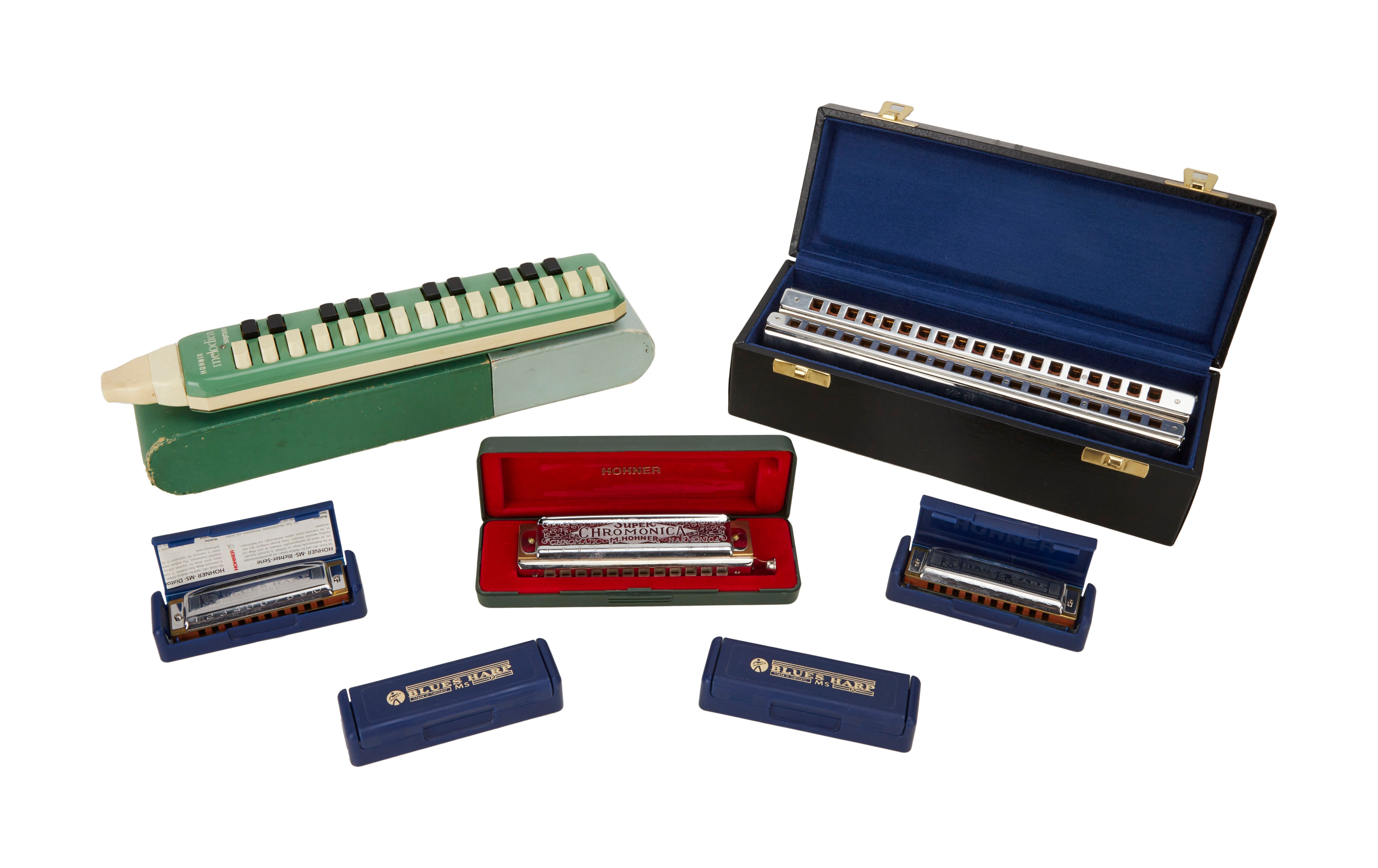 David Lynch | 7 Hohner Harmonica-Style Instruments: Four Harmonicas ...