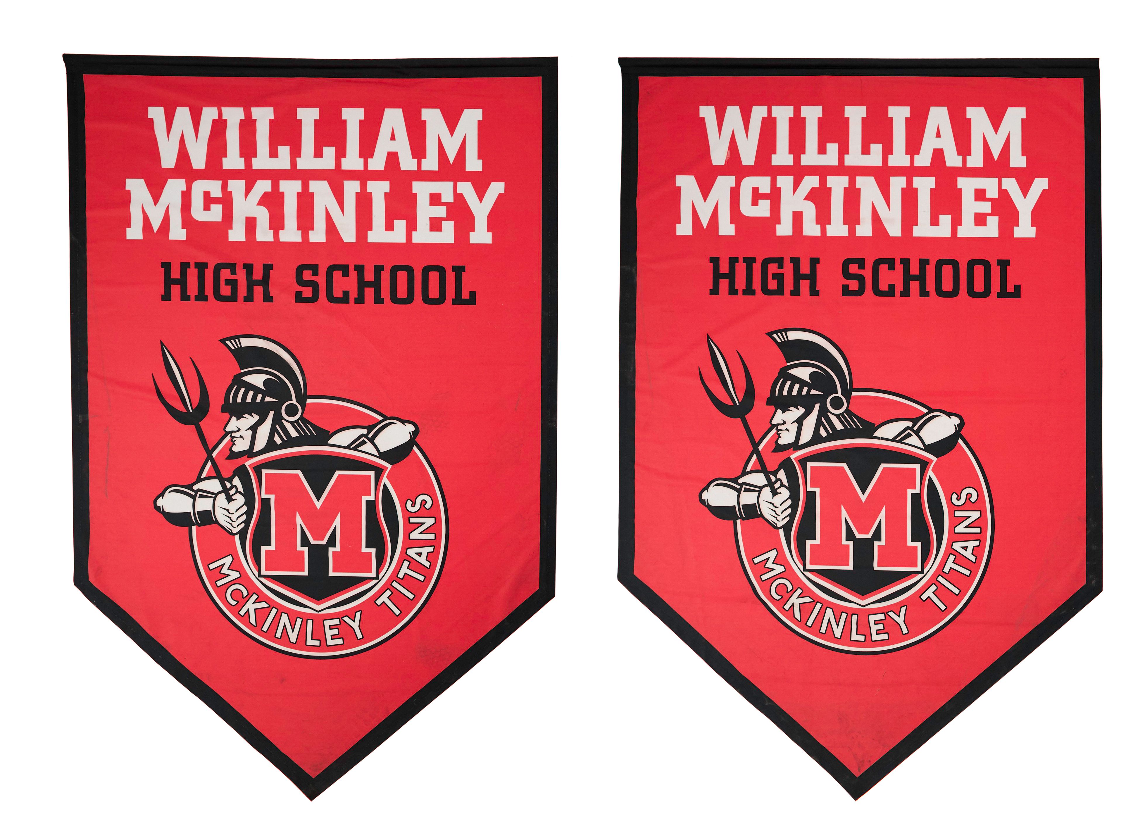 Glee | Two Banners from William McKinley High School