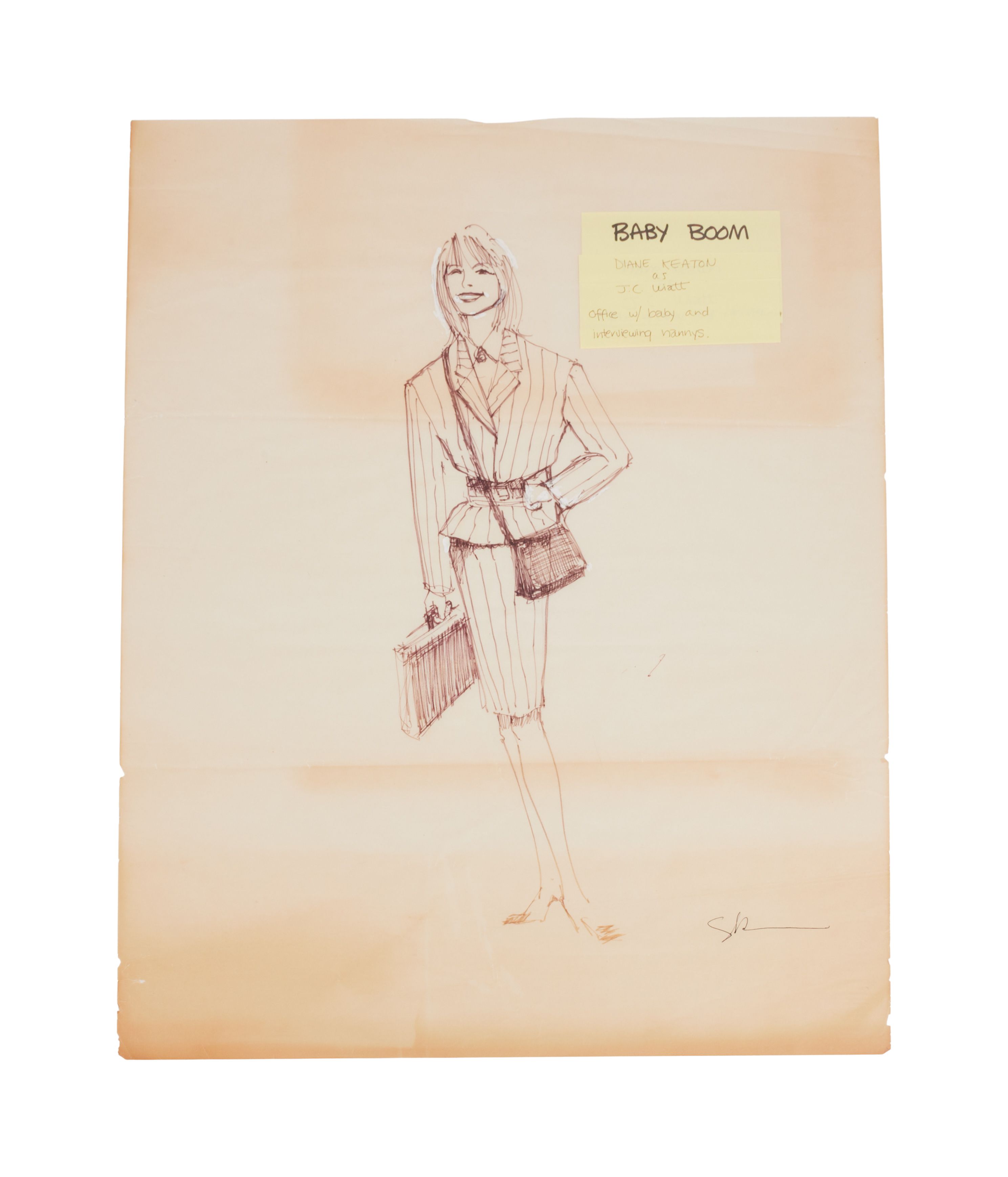 Diane Keaton | Three "Baby Boom" Original Costume Designs for Diane ...