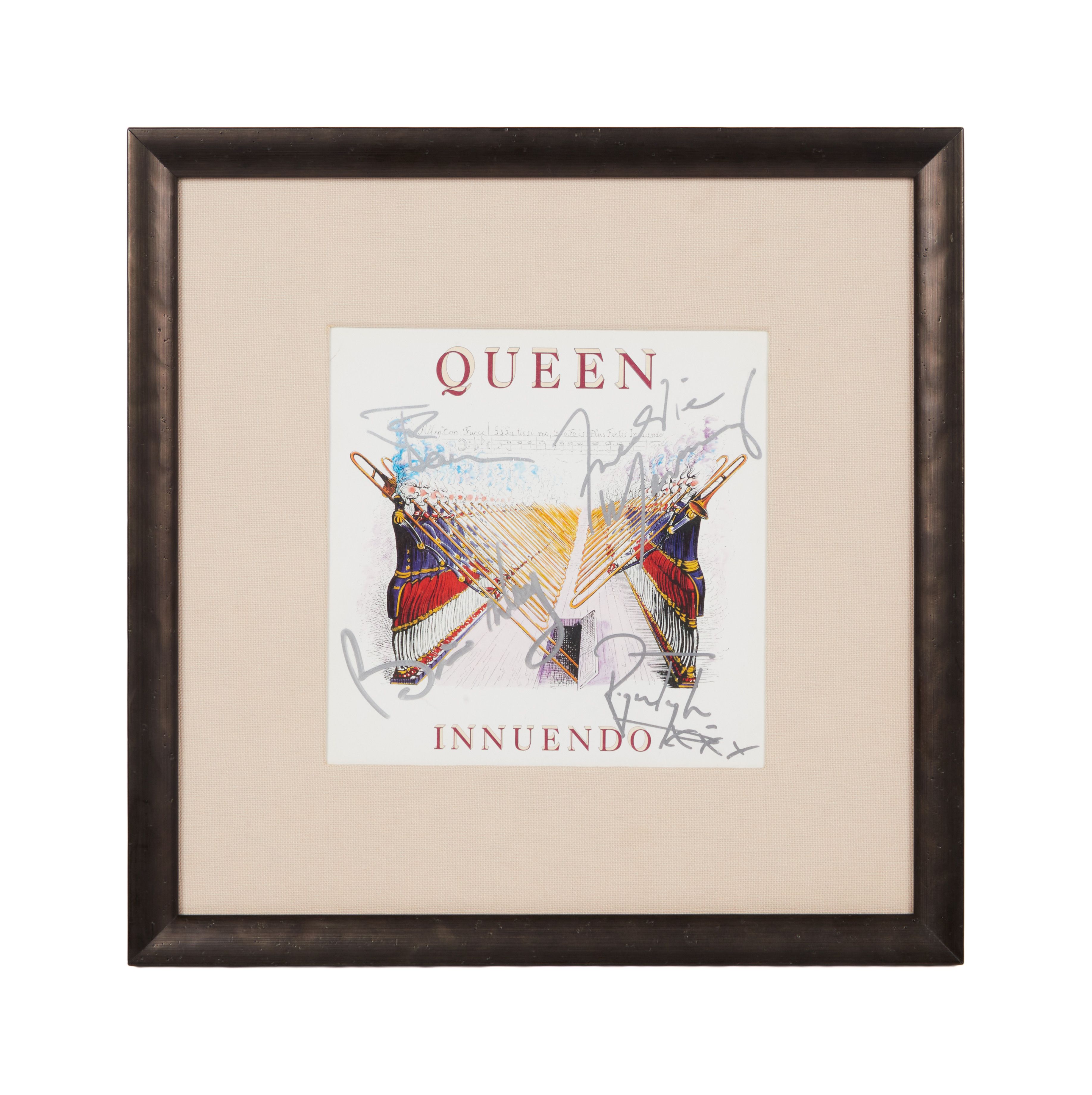 Queen | Band Signed "Innuendo" Record Single Sleeve (UK)