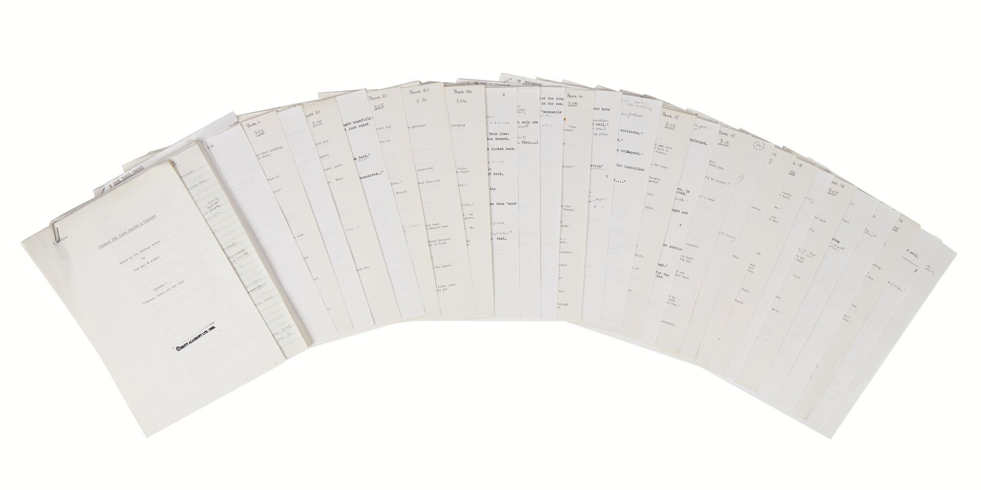 Thomas & Friends | Series Two Script Collection (With Britt Allcroft Notes)