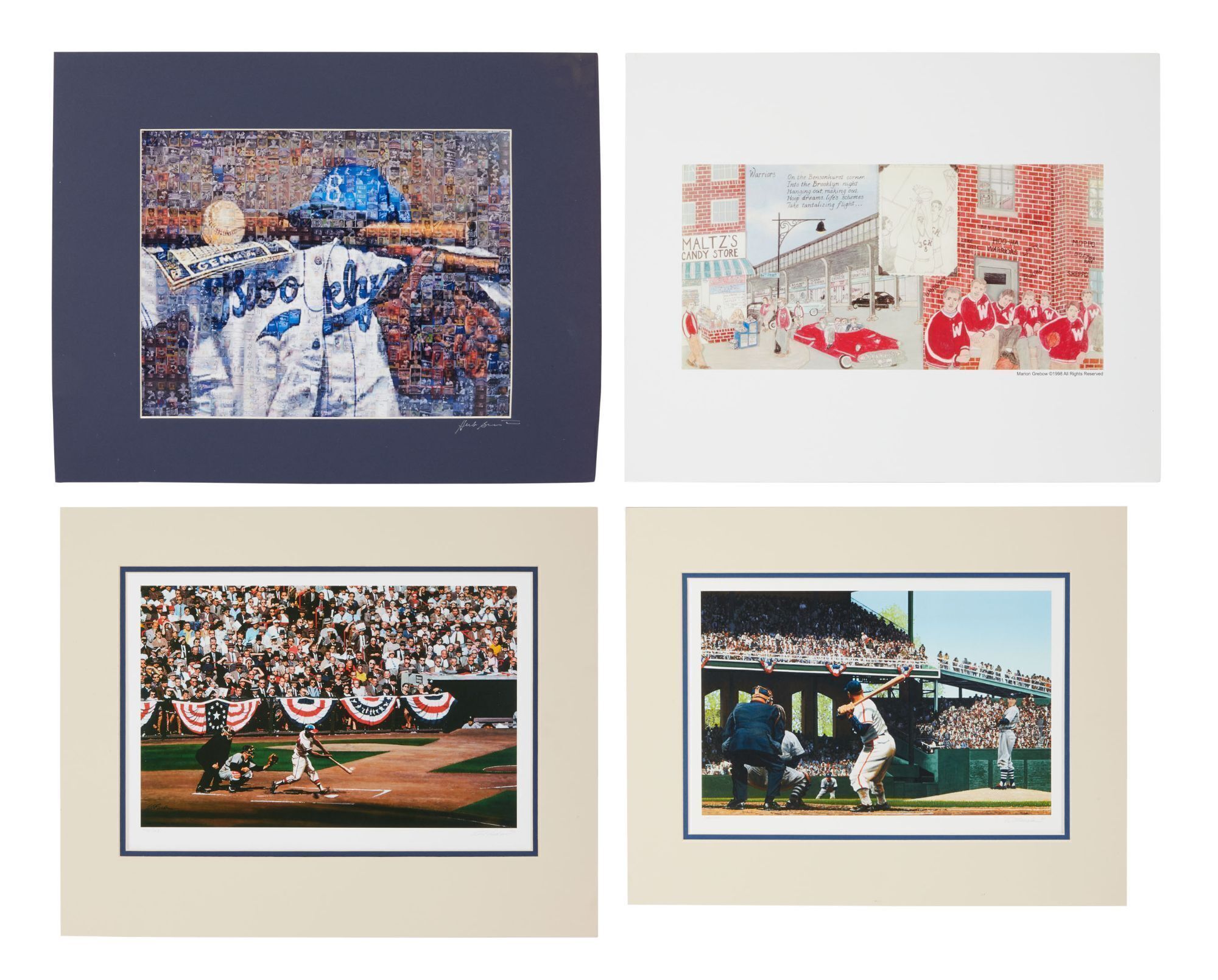 Larry King | 1980s-2000s Prints Related to Baseball or Brooklyn or Both
