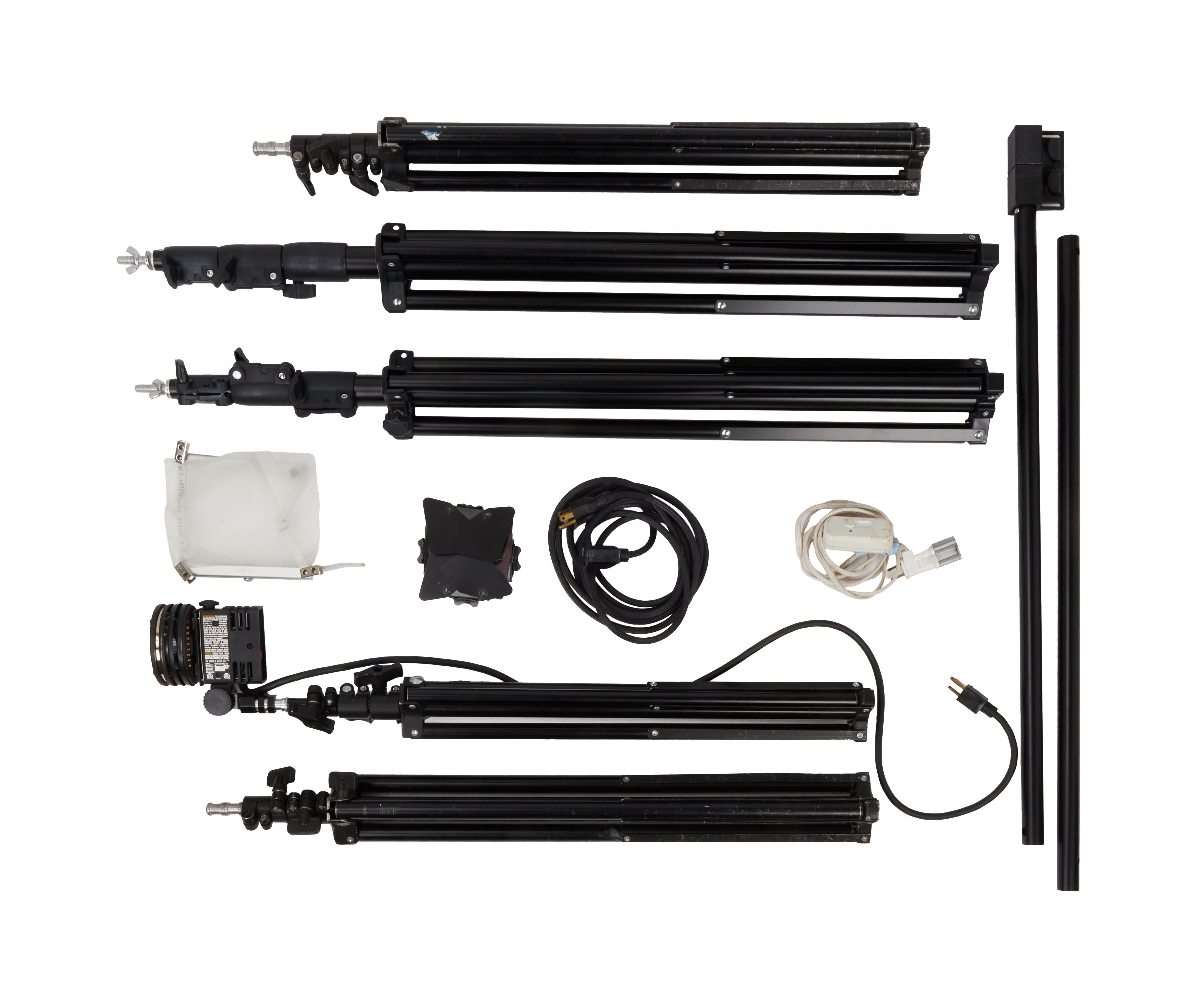 David Lynch | Light Stands with Carrying Cases