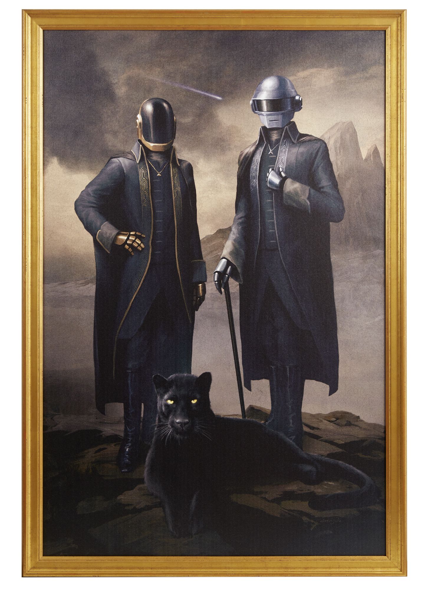 Daft Punk | Warren Fu Signed Print