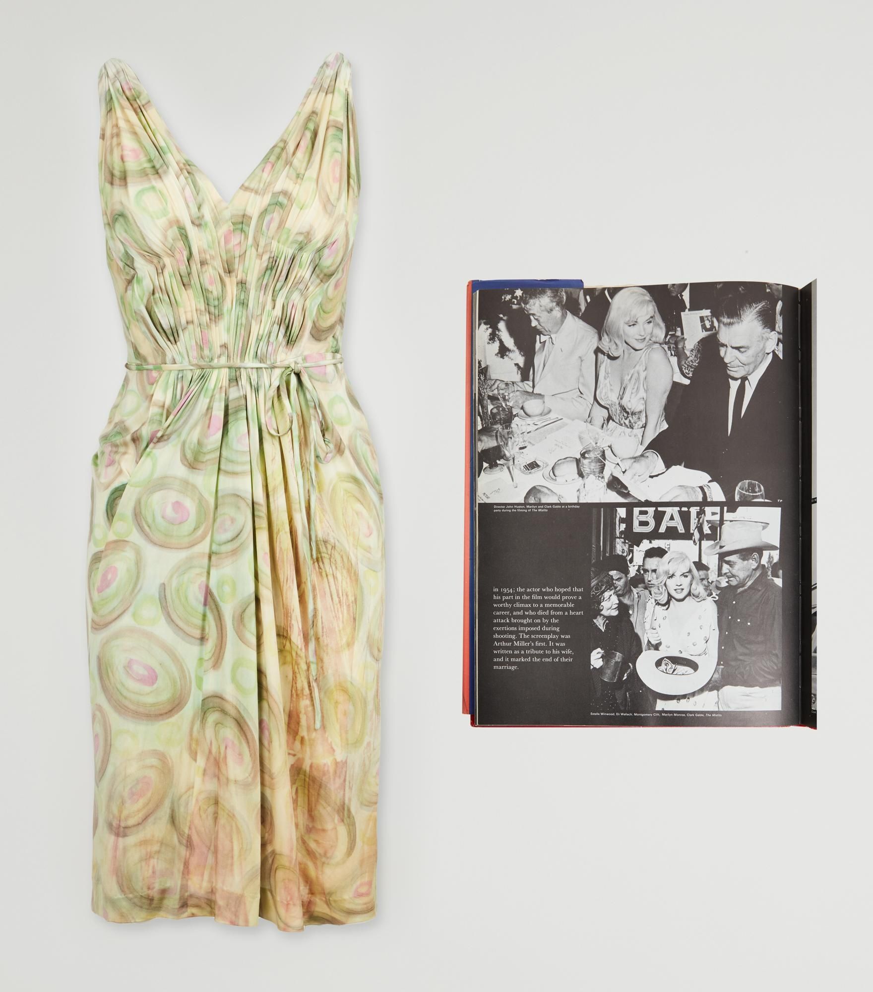 Marilyn Monroe | 1960 Jean Louis "Misfits" Press Conference Worn Dress ...