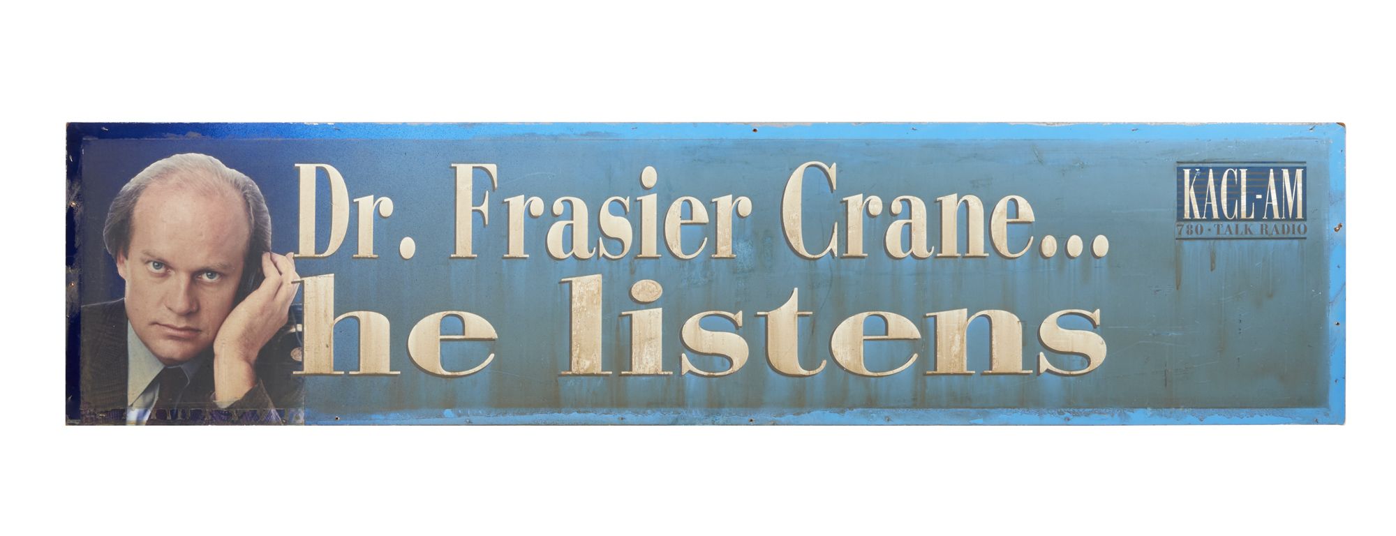 Frasier | "The Two-Hundredth" KACL Radio Show Bus Bench-Back Advertisement