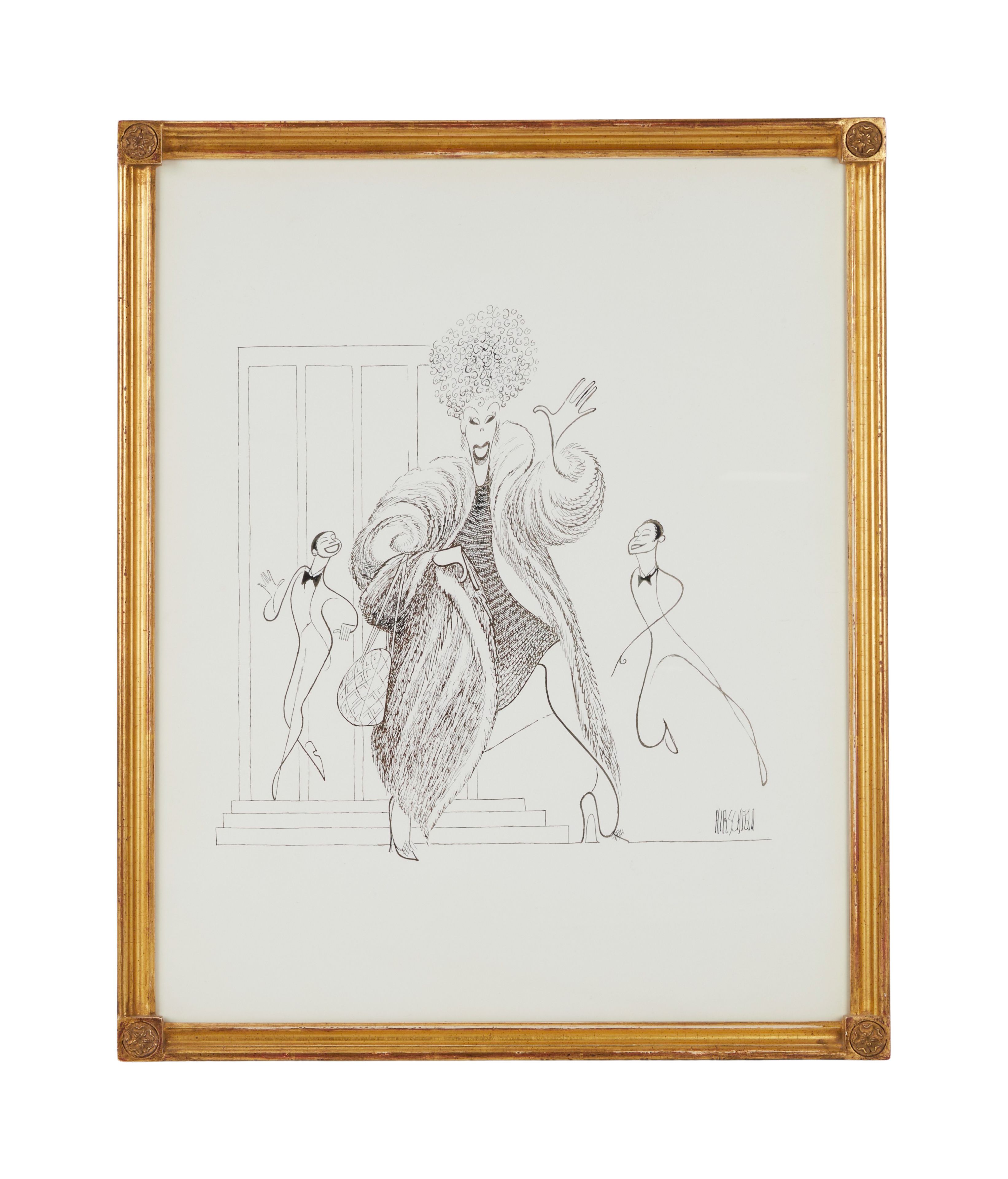 Joan Rivers | 1994 Hirschfeld "Sally Marr...and Her Escorts" Portrait