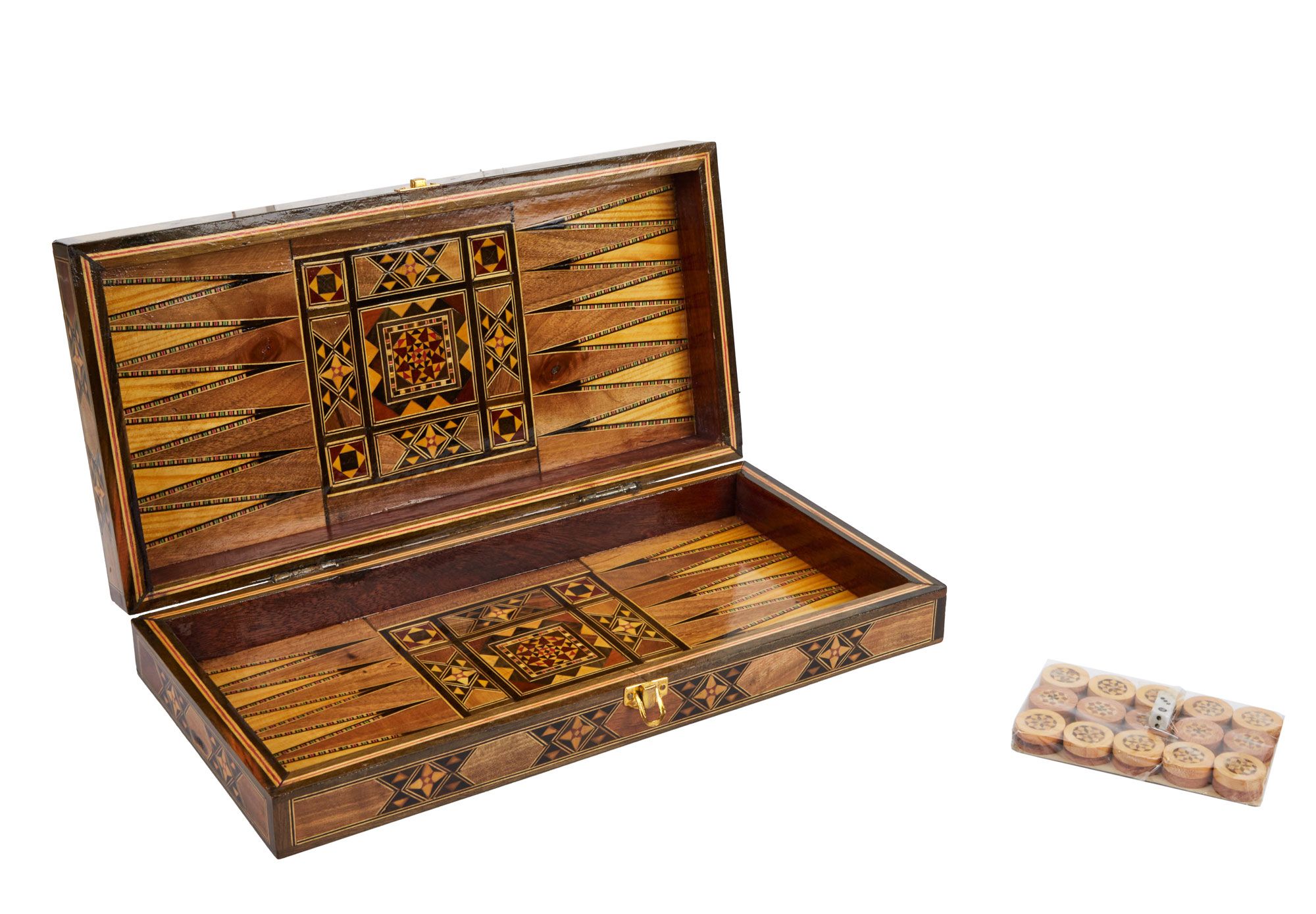 Larry King | 2000s Fancy Traveling Backgammon Set
