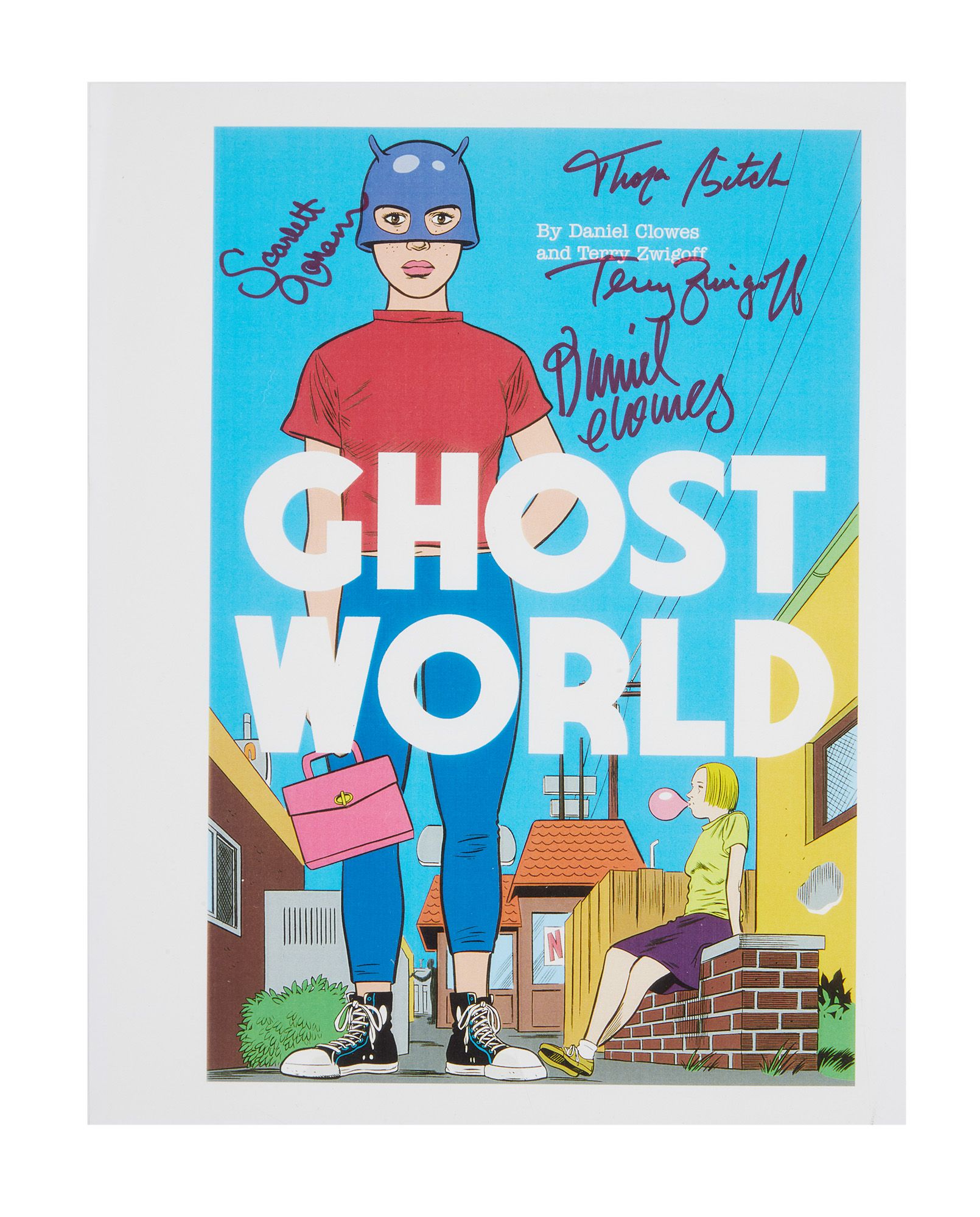 Ghost World | Script Cover Page Signed by Thora Birch, Scarlett ...