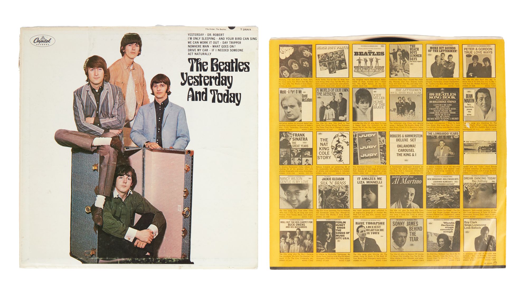 The Beatles | 1966 "Yesterday and Today" Butcher Record Album (Second ...