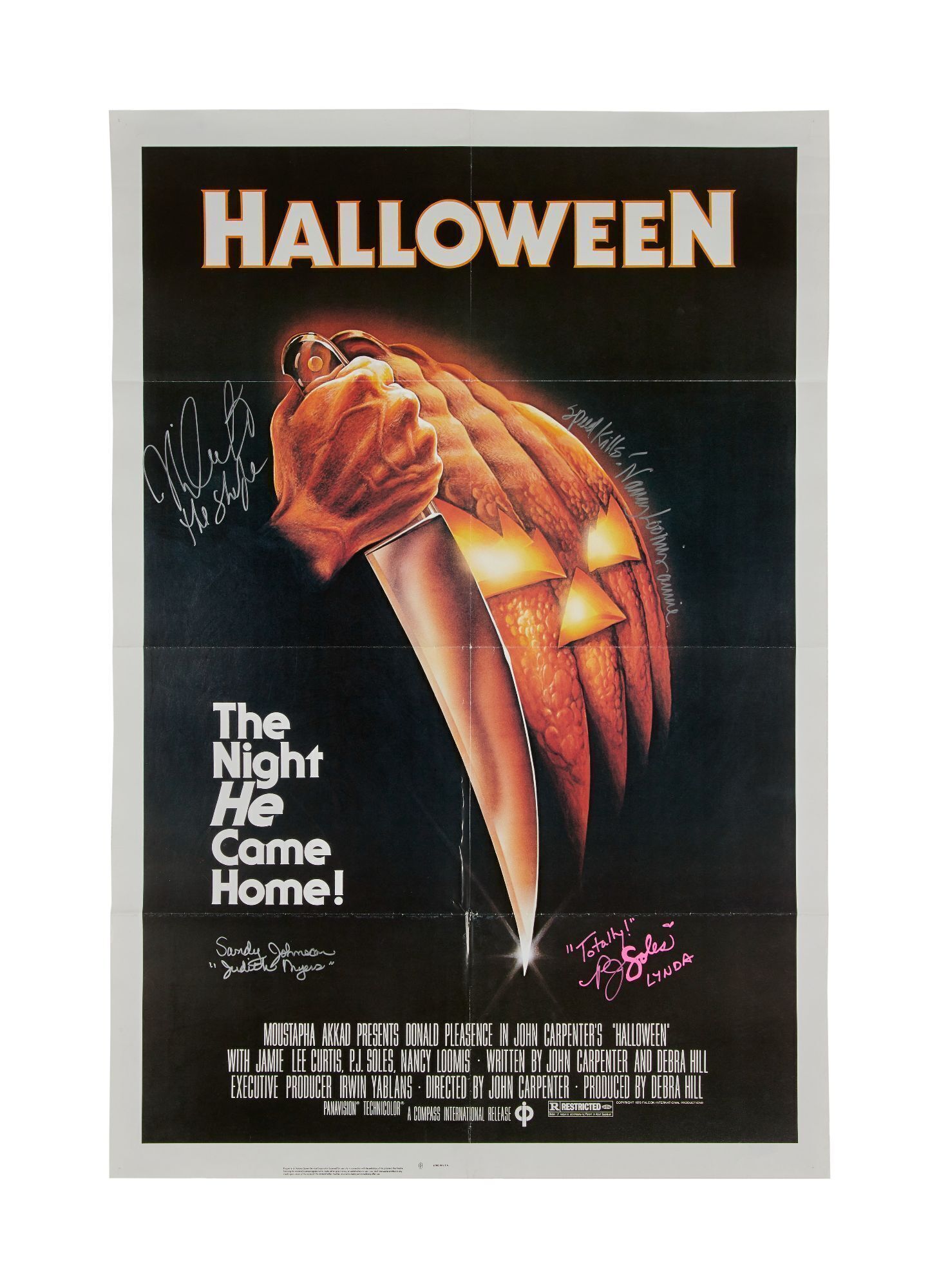 Halloween | Cast Signed Poster