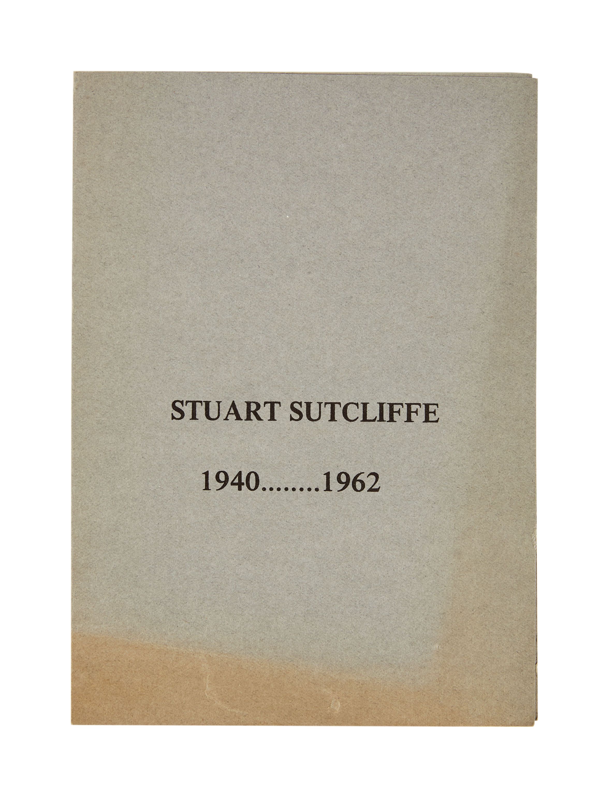 The Julian Lennon Collection | Stuart Sutcliffe 1984 Exhibition Brochure