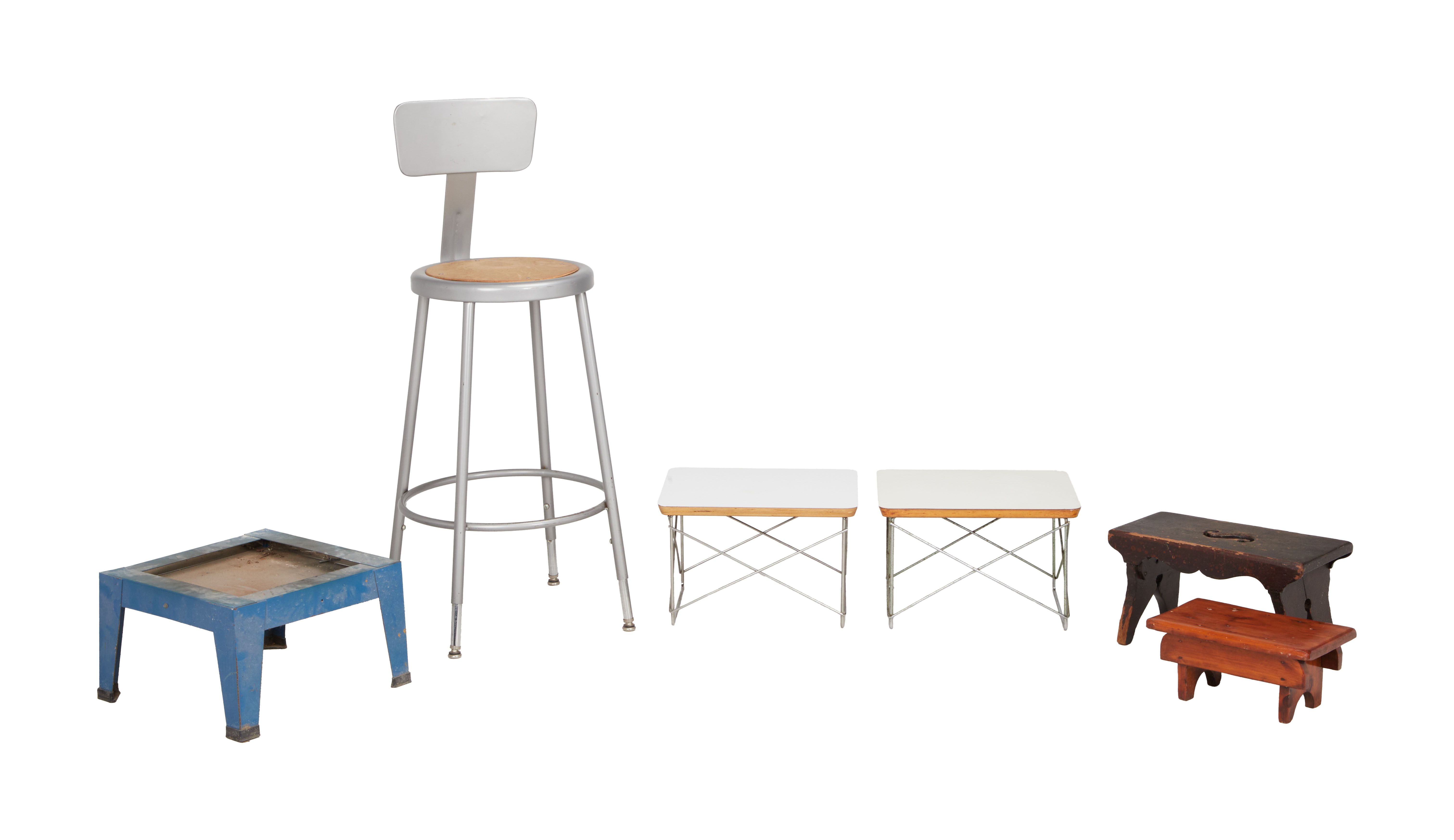 David Lynch | Group of Six Assorted Stools