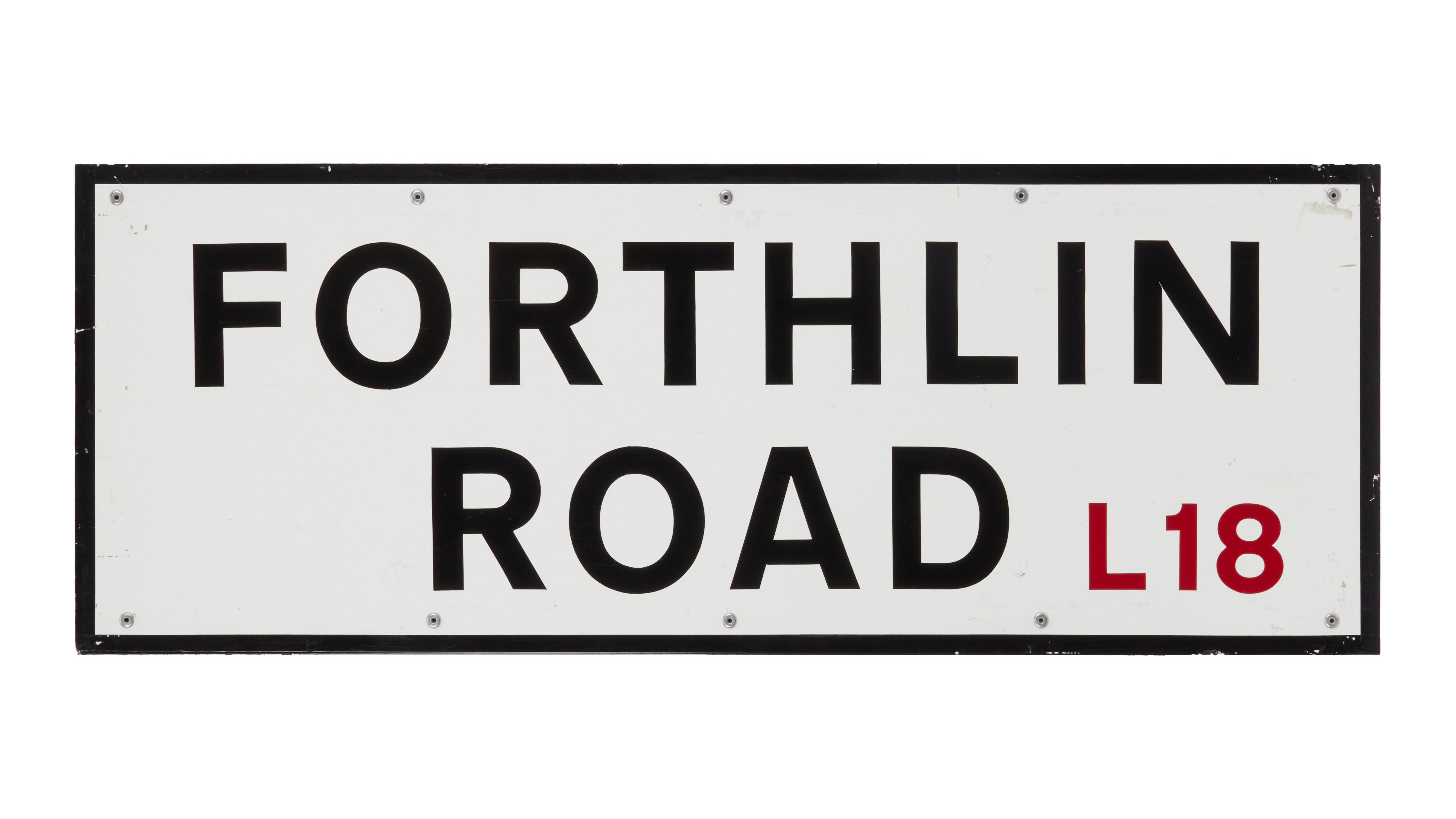 The Beatles | Paul McCartney Forthlin Road Liverpool Street Sign