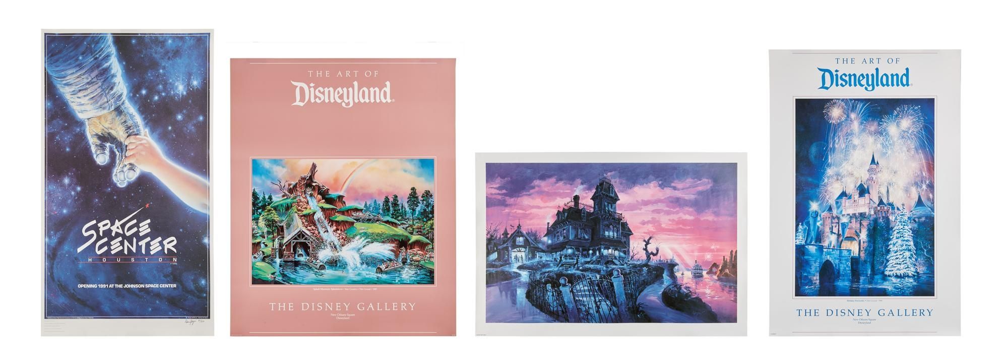 Dan Goozee | Signed Houston Space Center Prints with Art of Disneyland ...