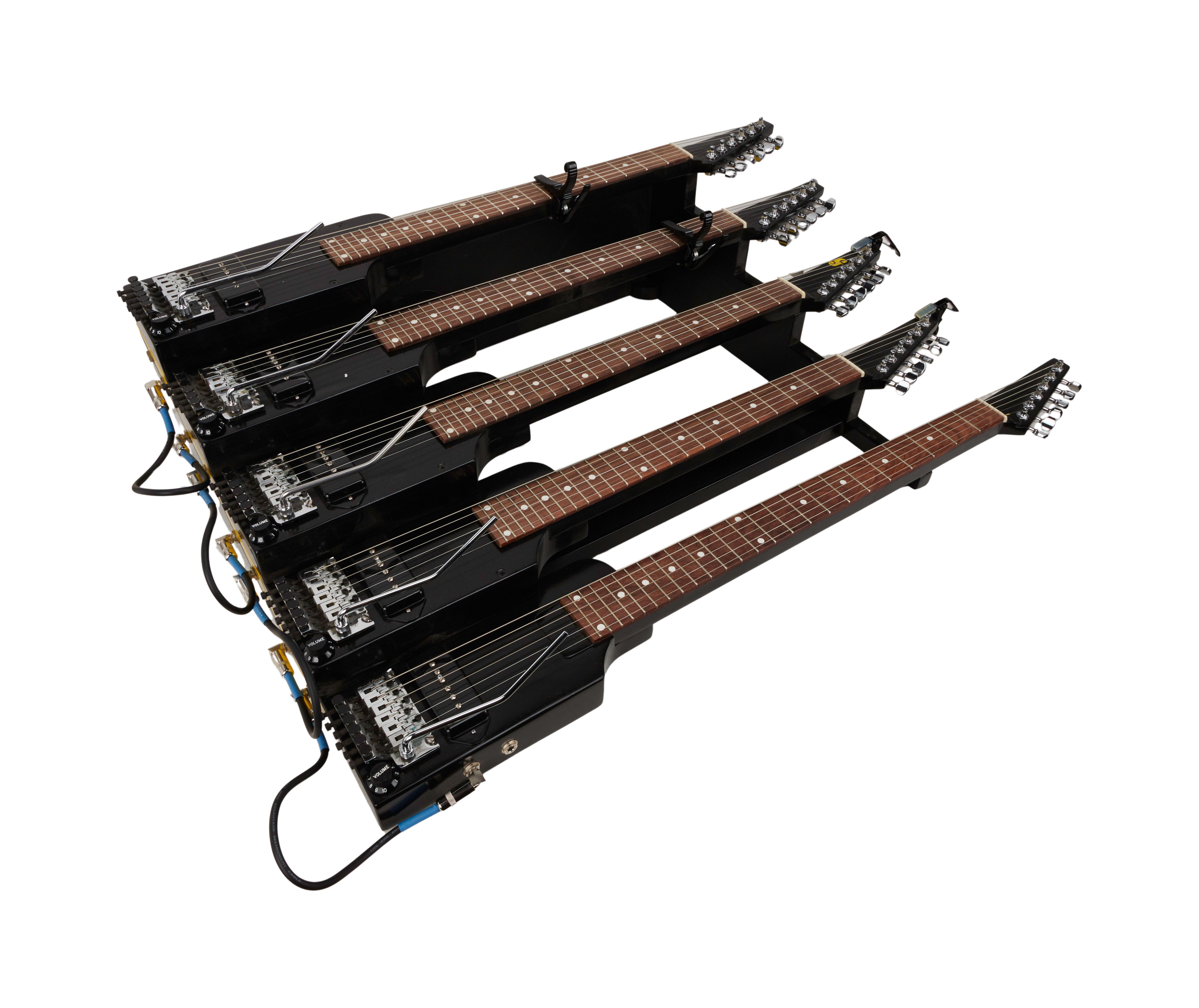 David Lynch | Danny Ferrington Custom Five Neck Console Guitar Designed ...