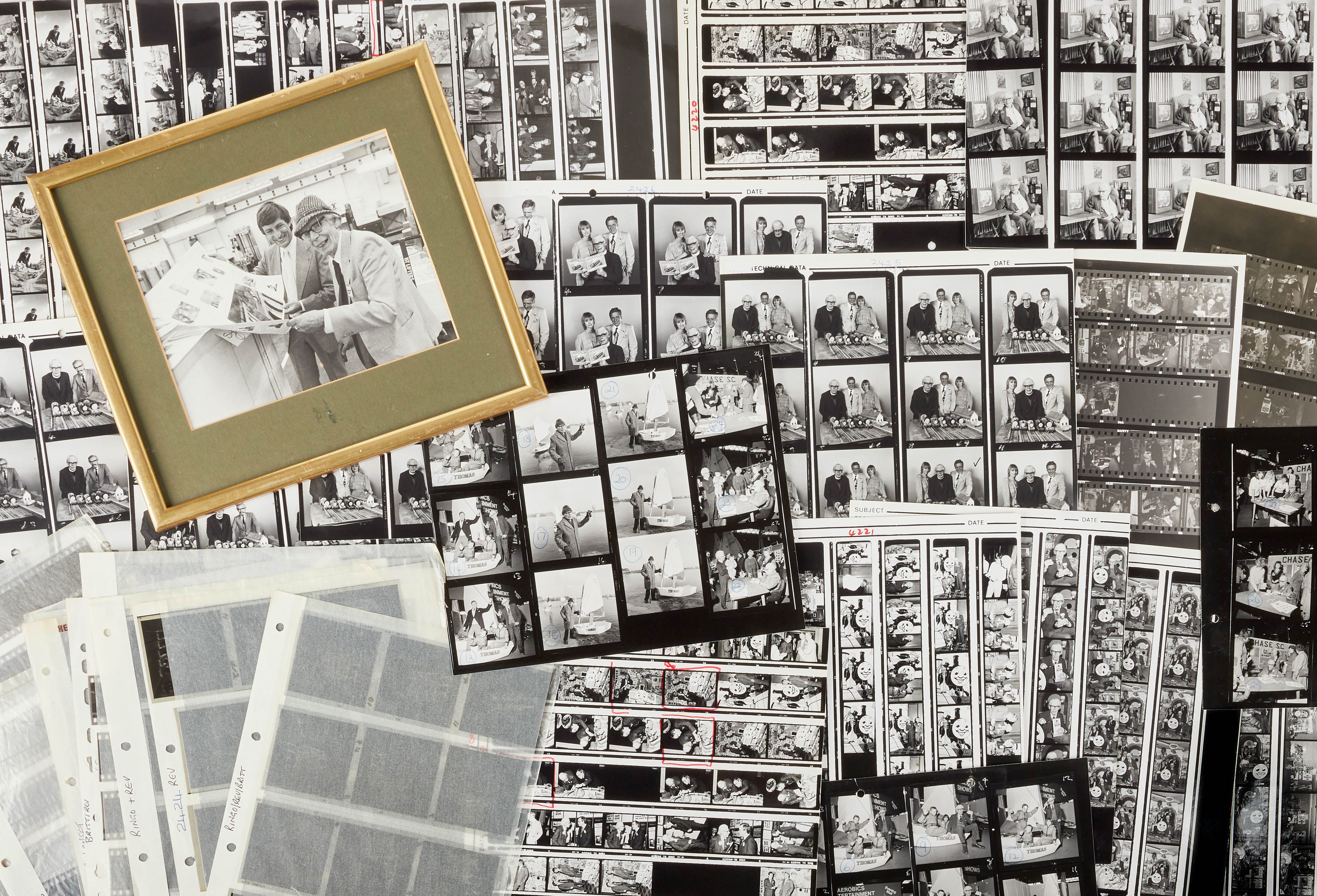Thomas & Friends | Reverend Wilbert Awdry Contact Sheets and Negatives