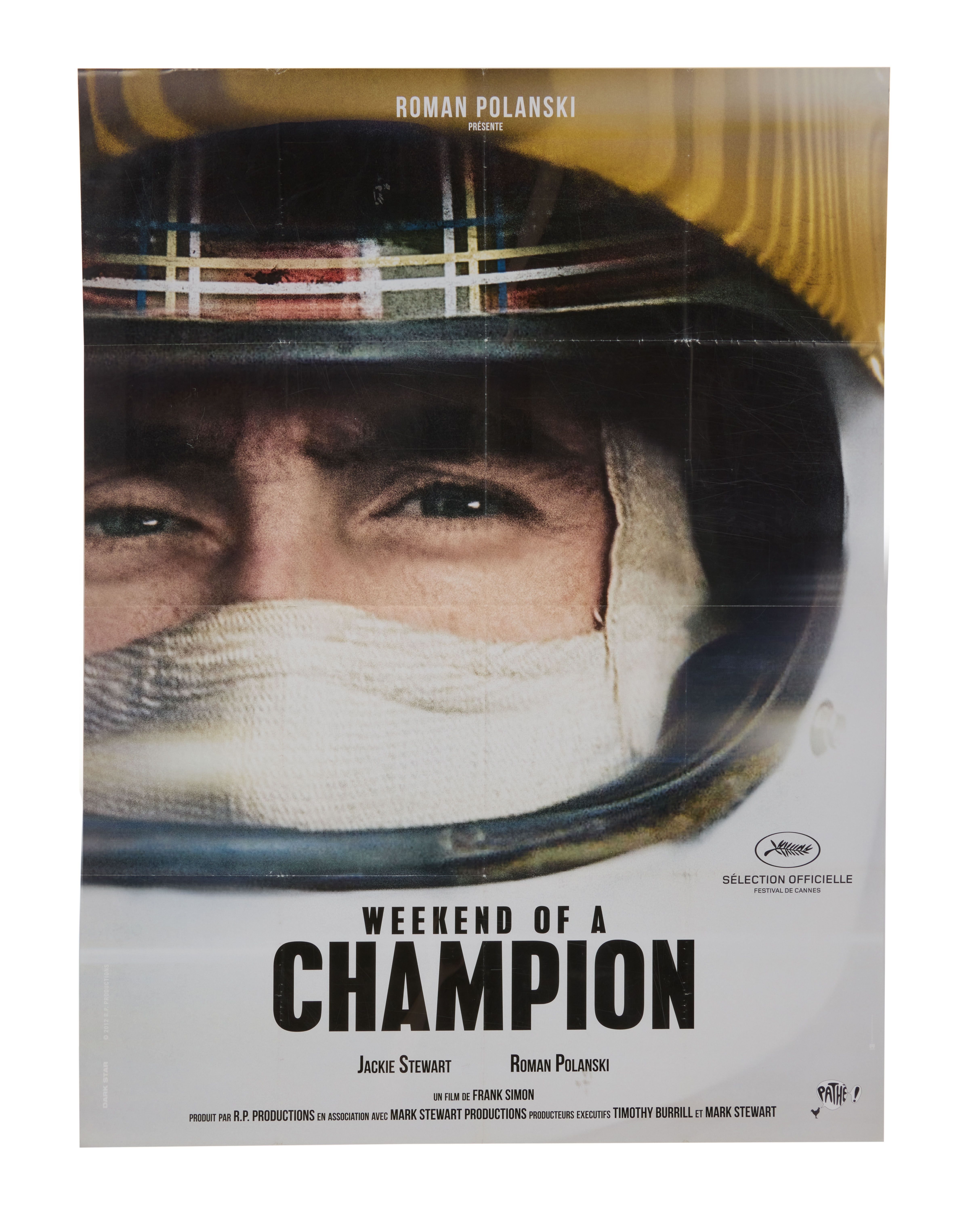 Weekend of a Champion | French One Panel Poster