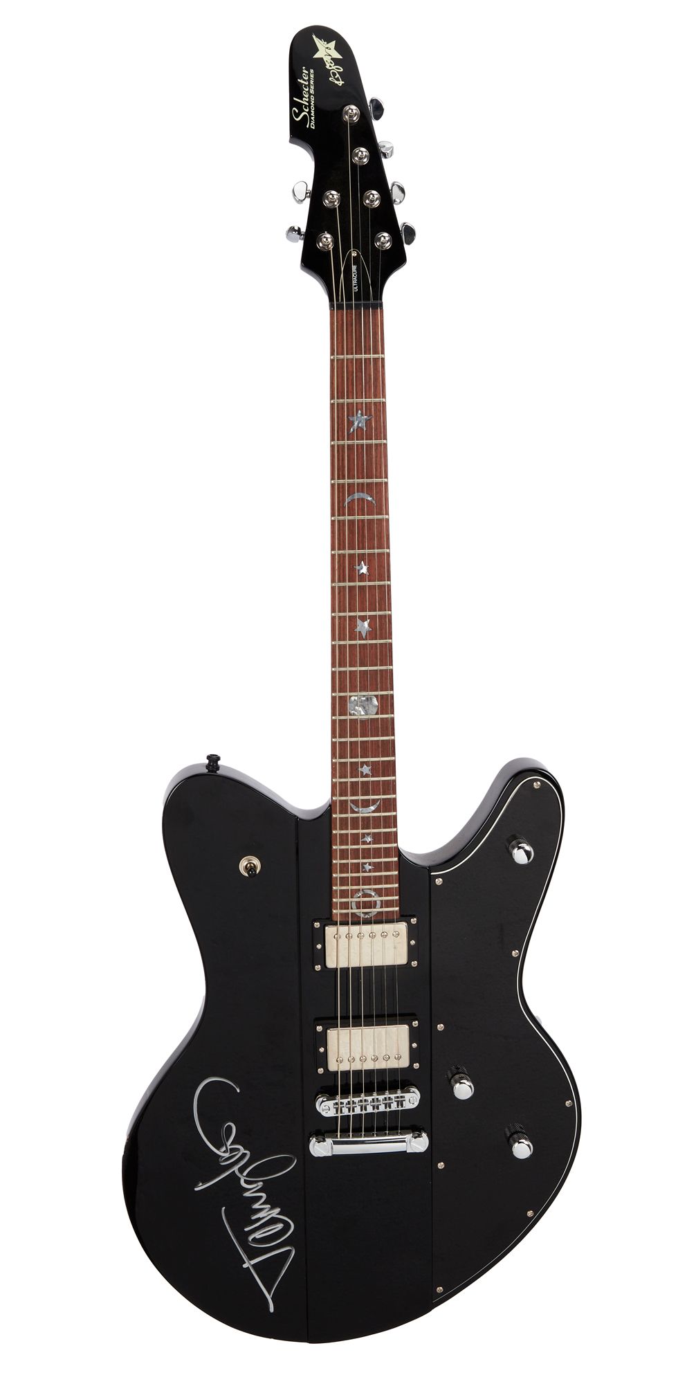 Tommy Lee | Signed Schecter Robert Smith Ultracure Signature Electric ...
