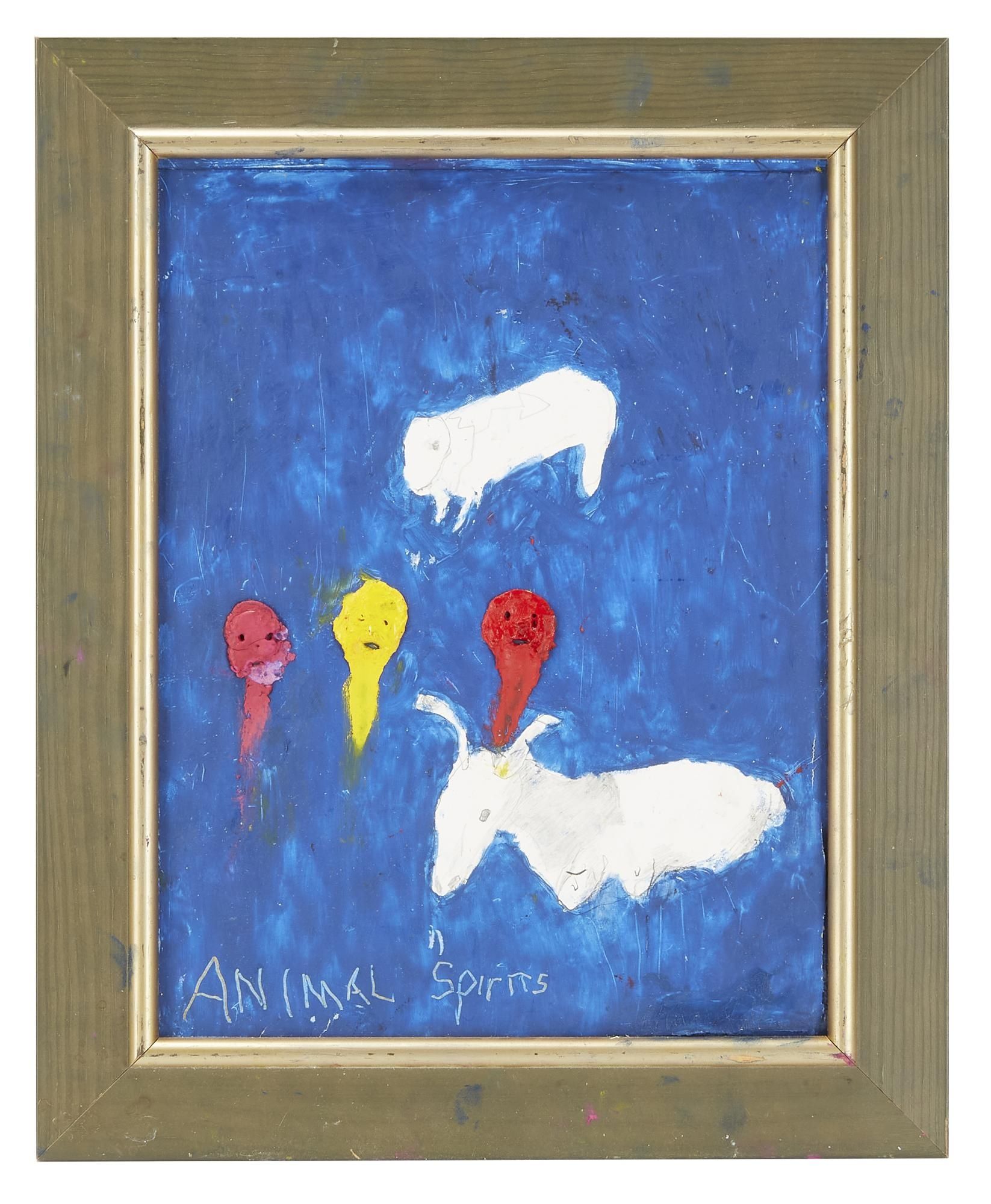 David Lynch | James Havard Signed "Animal Spirits" Painting