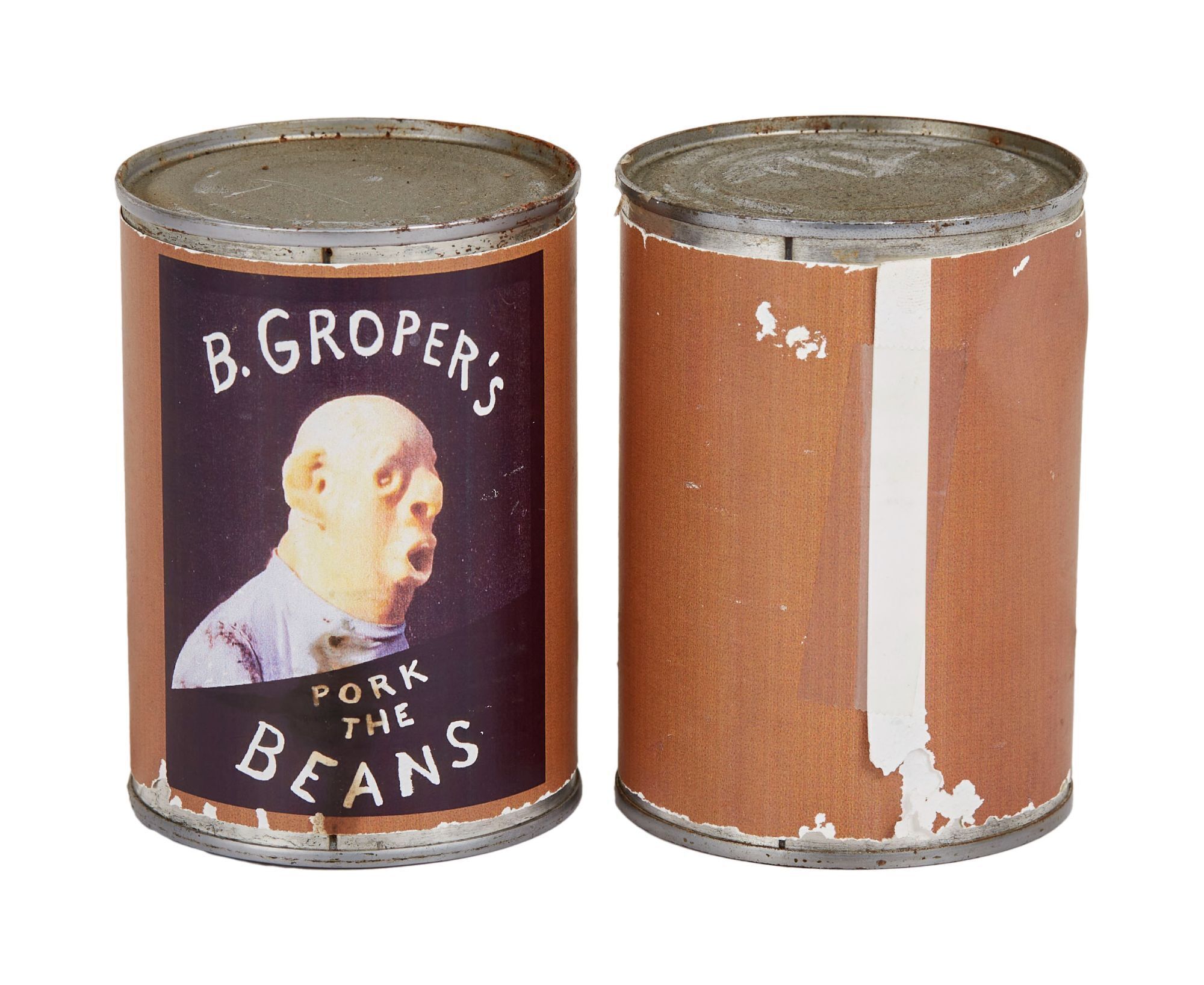 David Lynch | "B. Groper's Pork the Beans" Prop Cans from BlueBOB ...