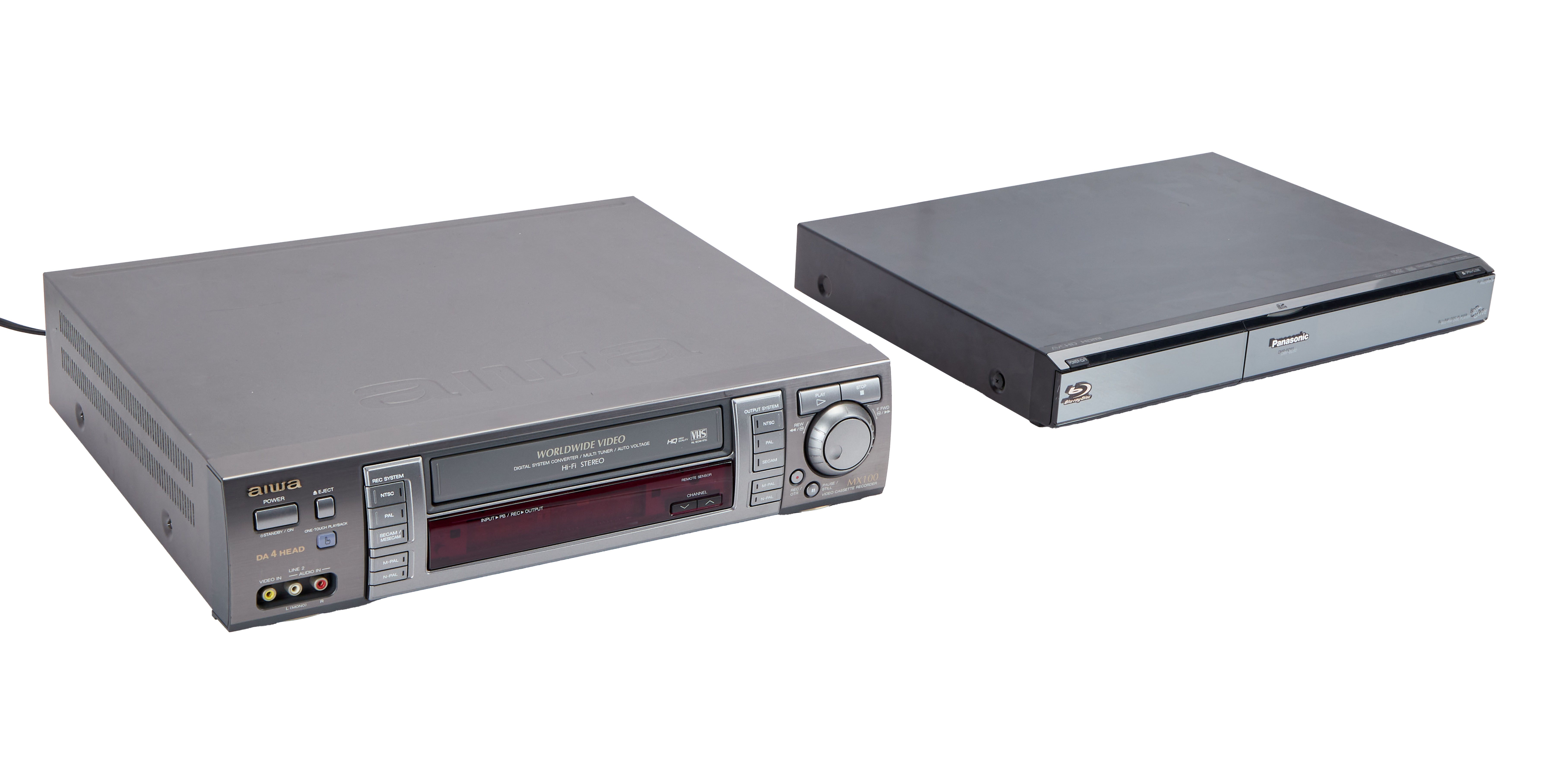 David Lynch | Panasonic DMP-BD50 Blu-Ray Player and AIWA MX100 VCR