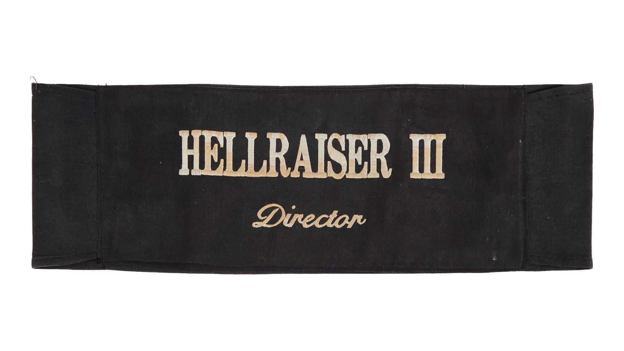 Hellraiser III: Hell on Earth | Anthony Hickox Director's Chairback