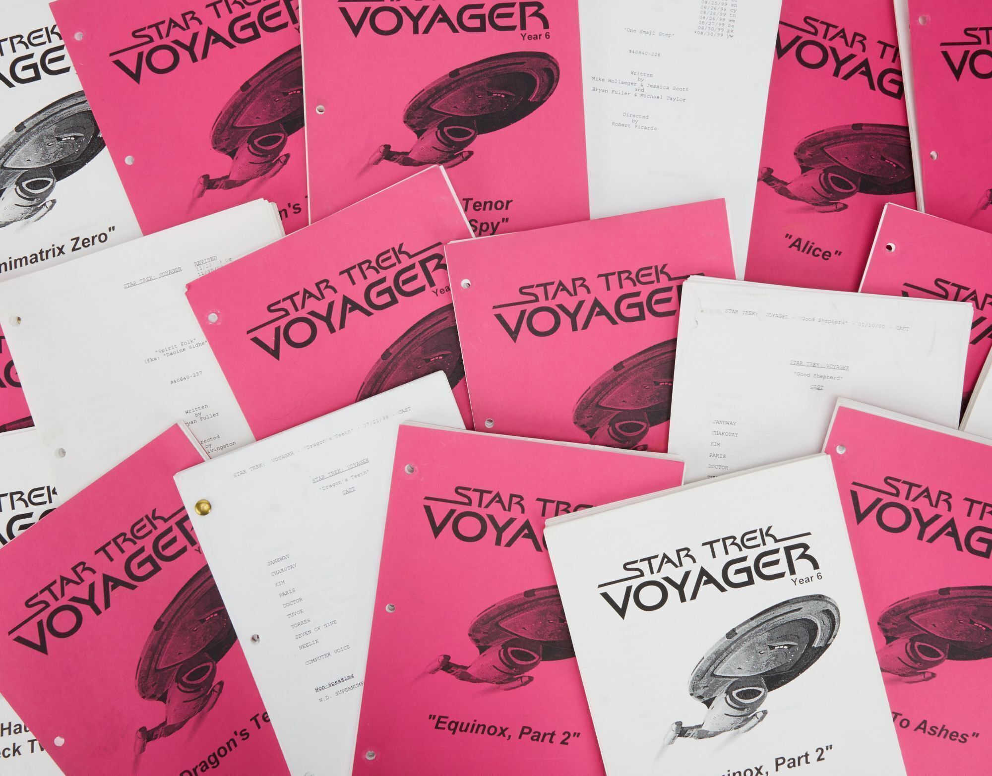 Star Trek: Voyager | Season Six Production Script Archive