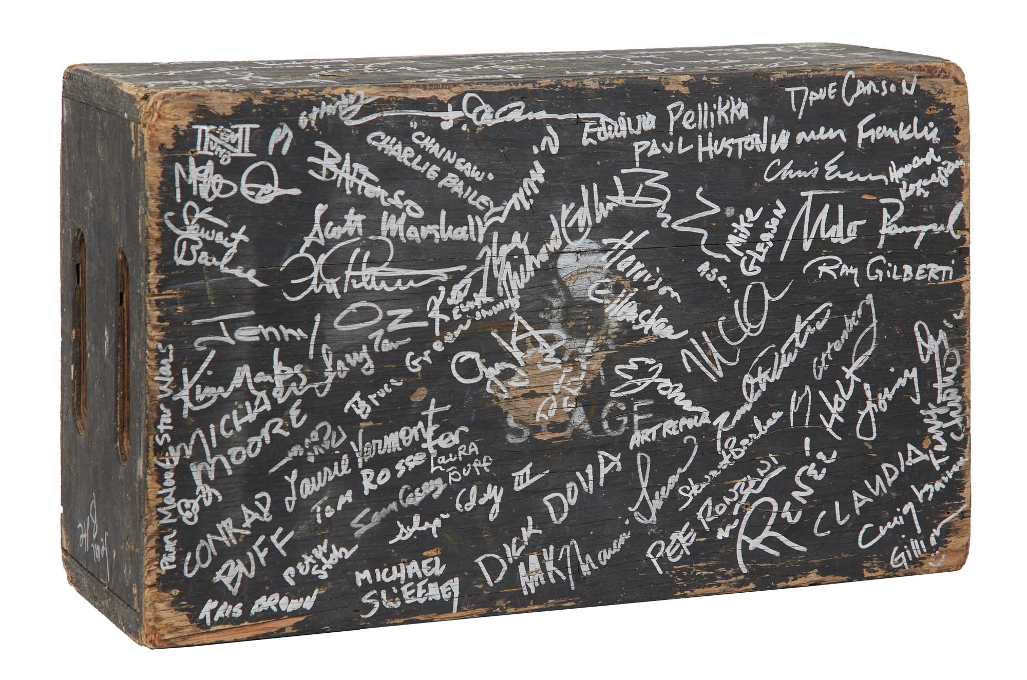 Industrial Light & Magic | Crew-Signed "ILM Stage" Apple Box